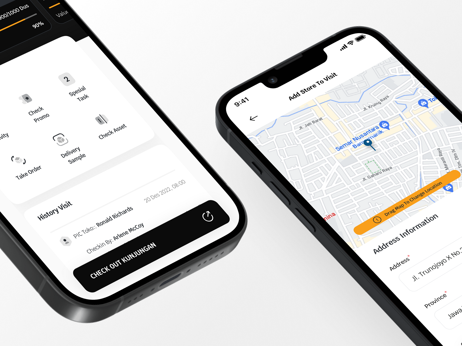 Sales Reporting Mobile App by Crocodic on Dribbble