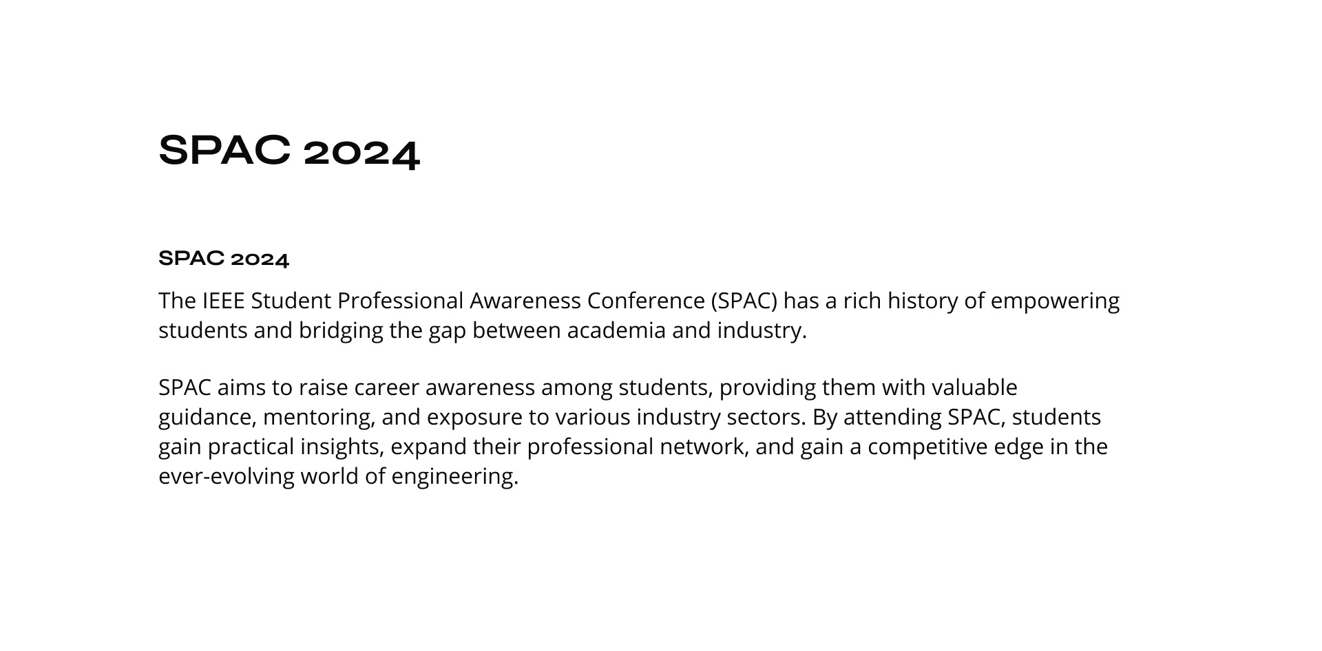 SPAC 2024 Conference Design by Obaloluwa Animashaun on Dribbble