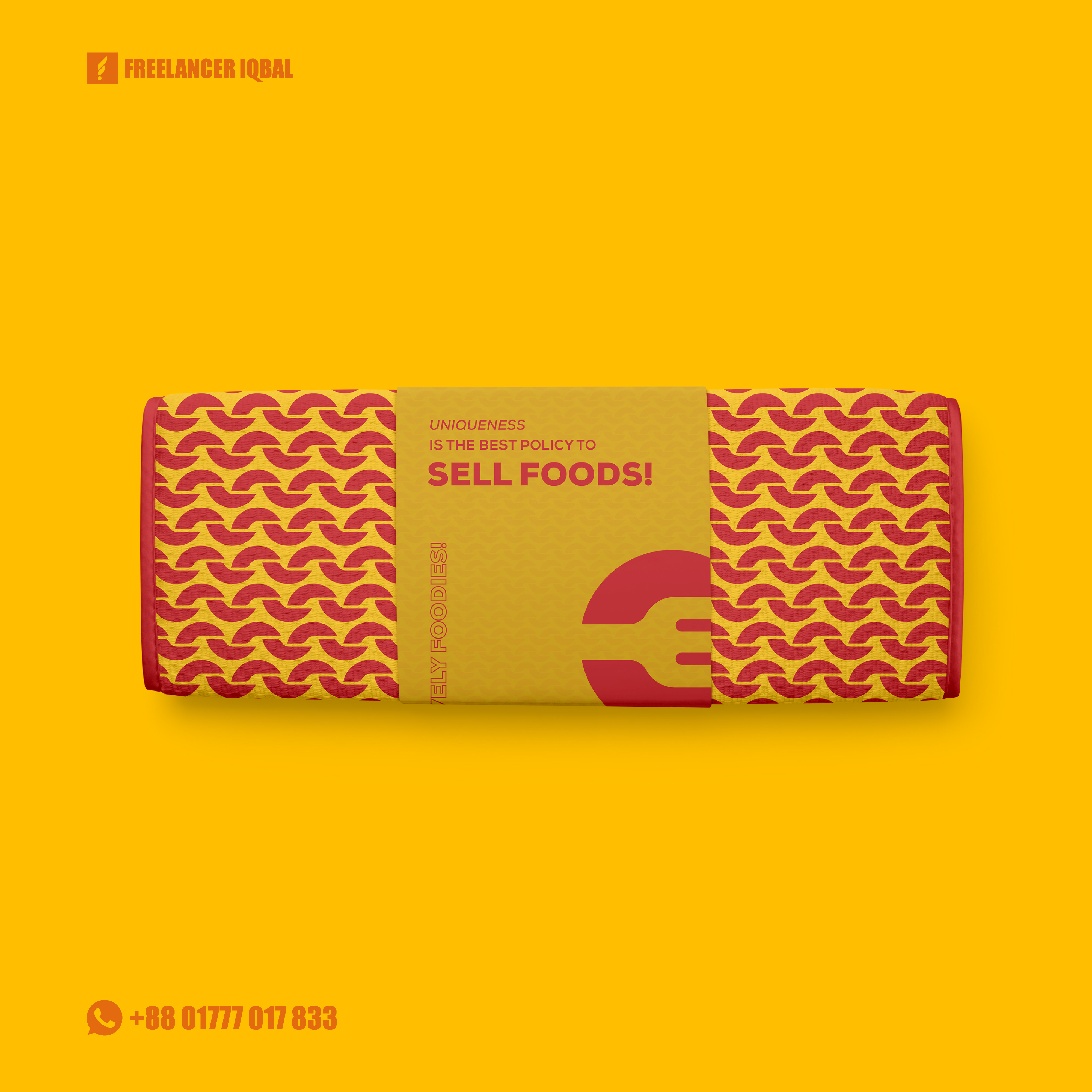 Food Logo Branding | Brand Guidelines | Logo Design | Restaurant by ...