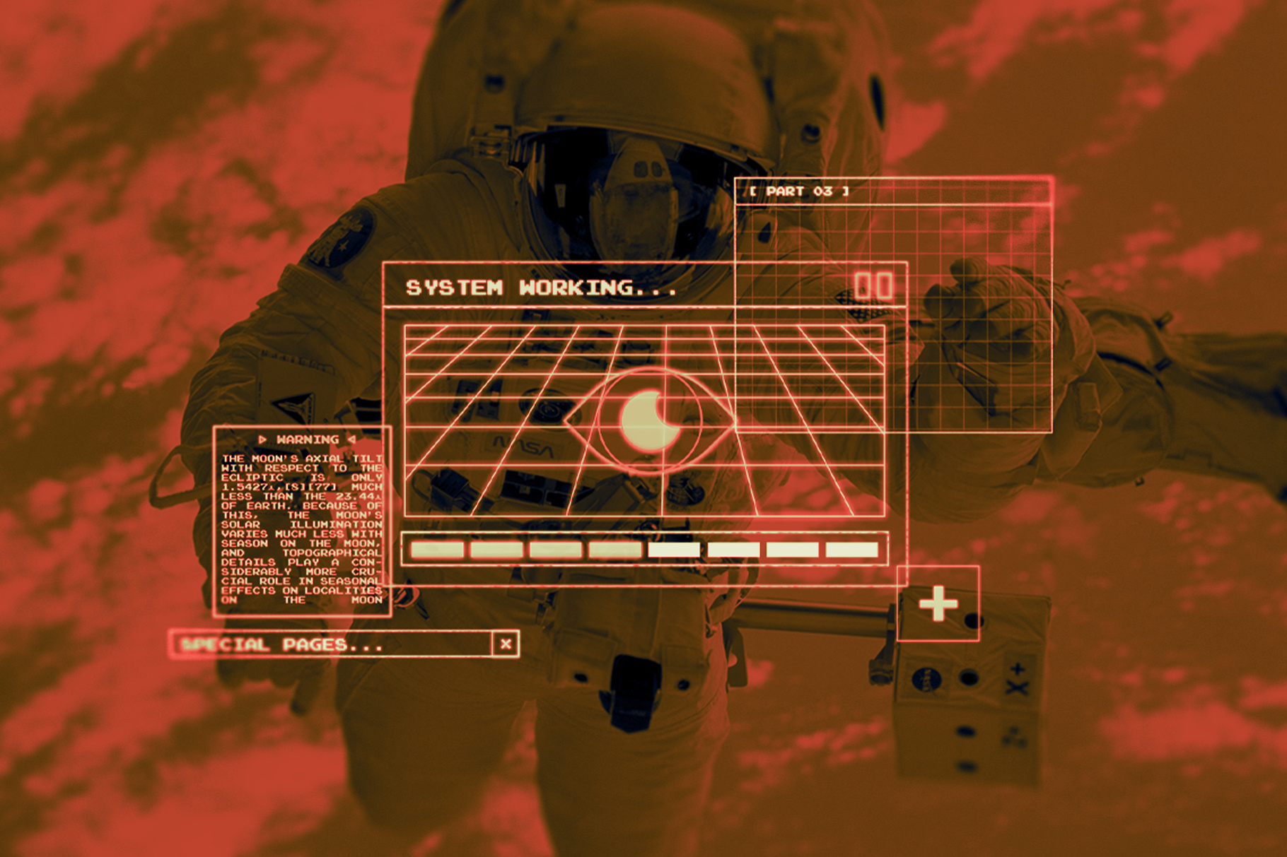 Retro Spaceship HUD by Pixflow on Dribbble
