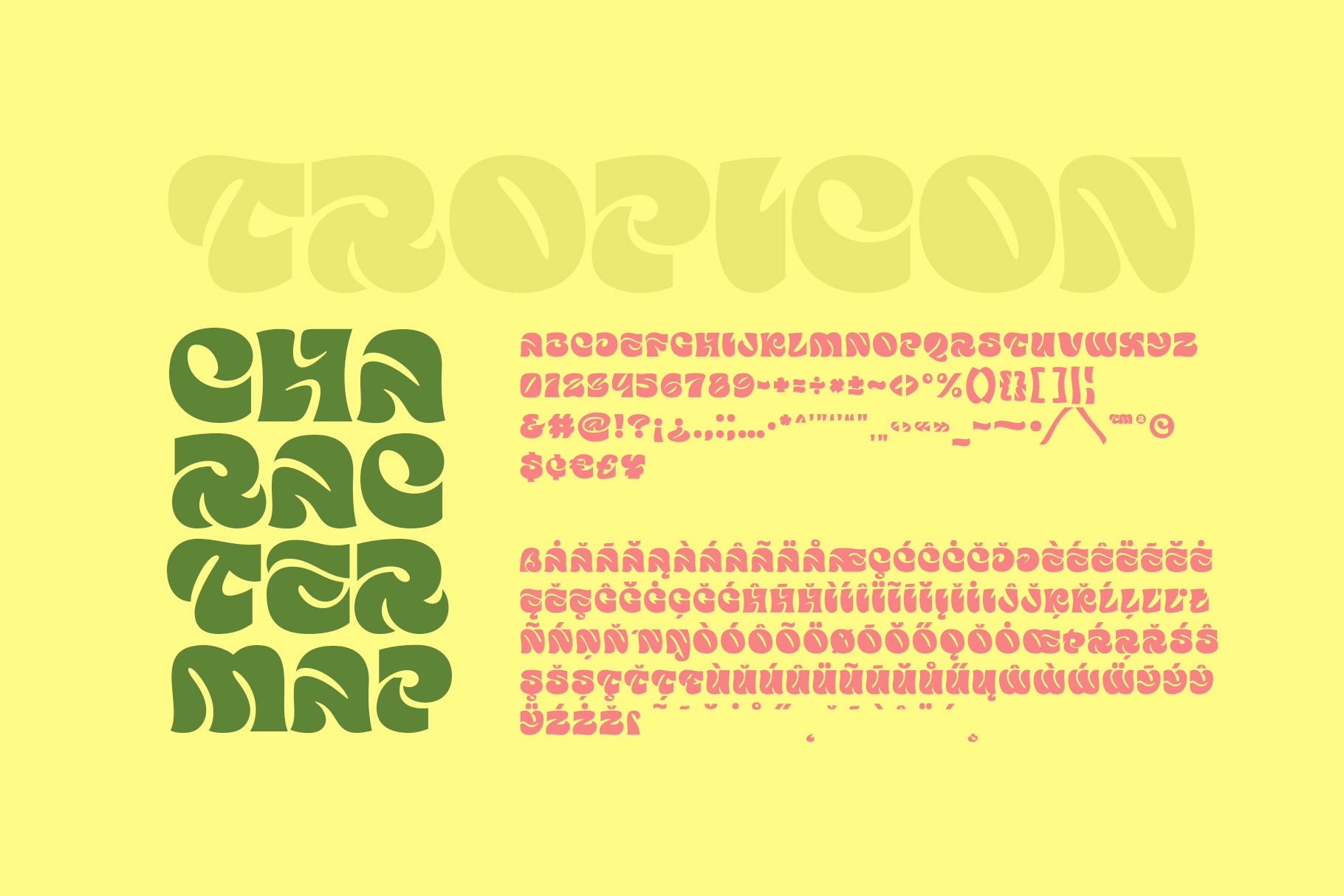 Tropicon Font by Sentavio on Dribbble