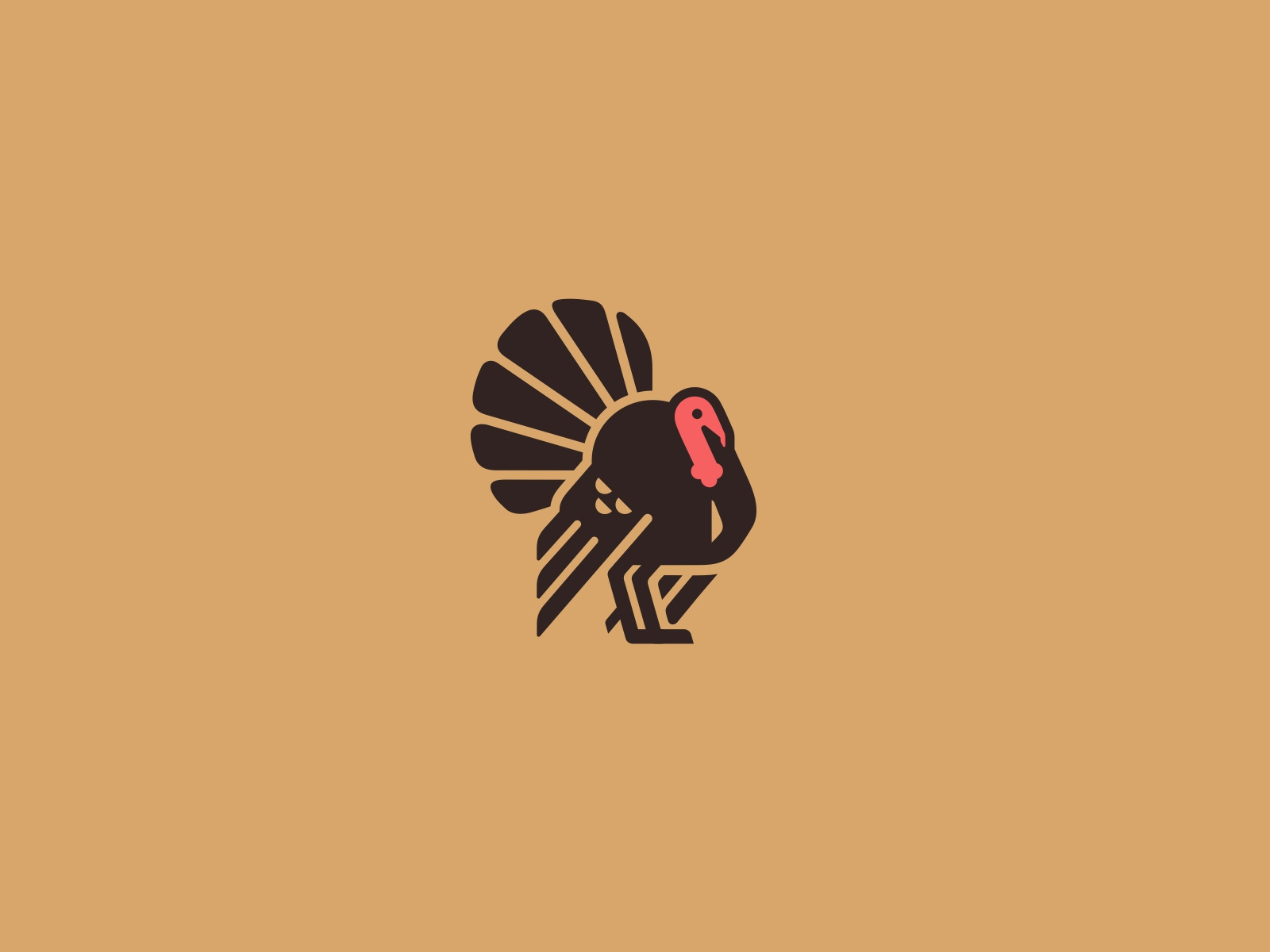 Turkey Bird Logo by Dmytro Krutko on Dribbble