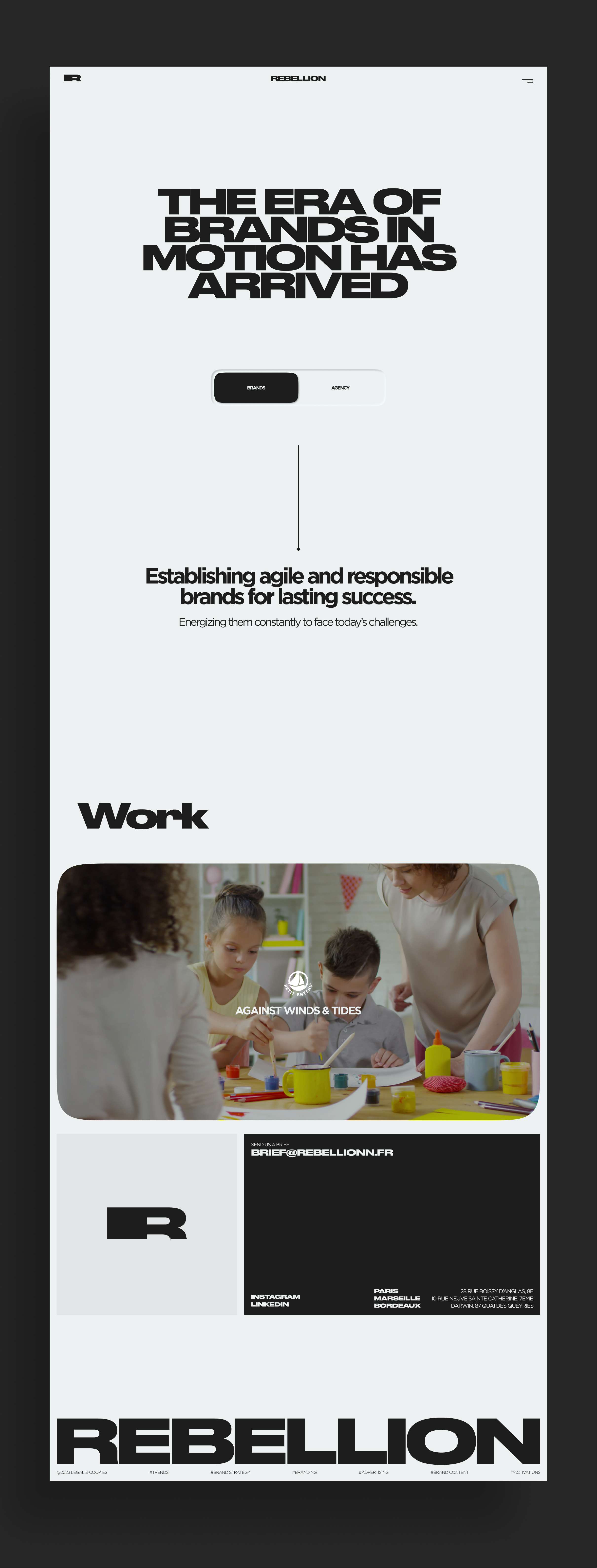 Creative studio web design_Concept by Chahat Soni on Dribbble