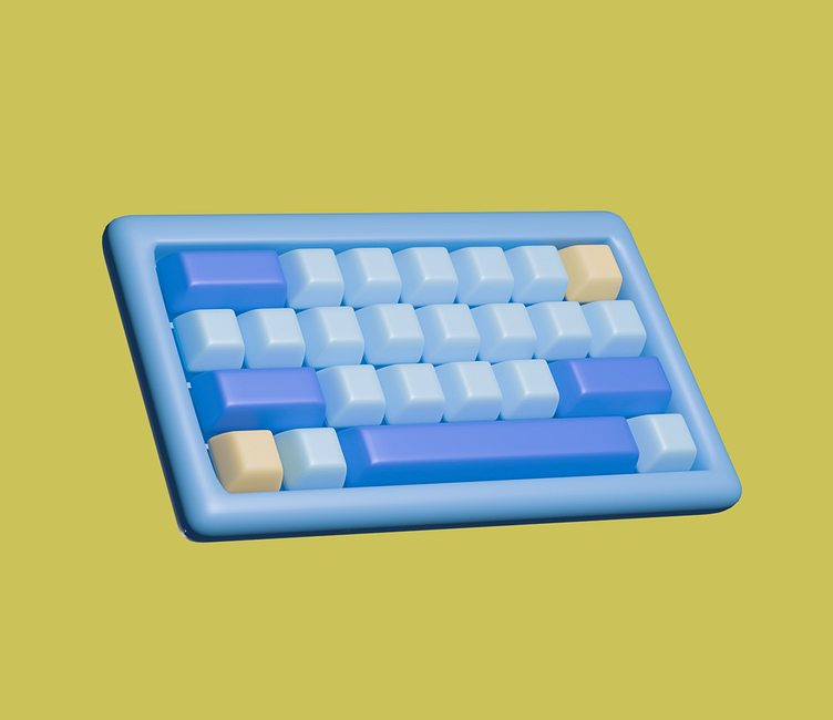 3D keyboard icon by Kanza Nadhifatu zakiyyah on Dribbble