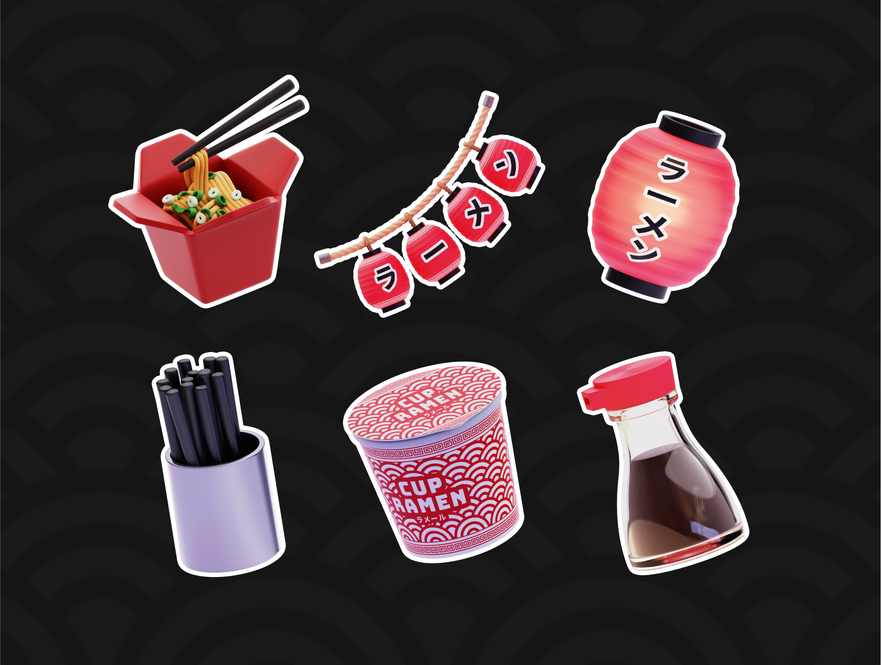 Falling Ramen by Yam on Dribbble