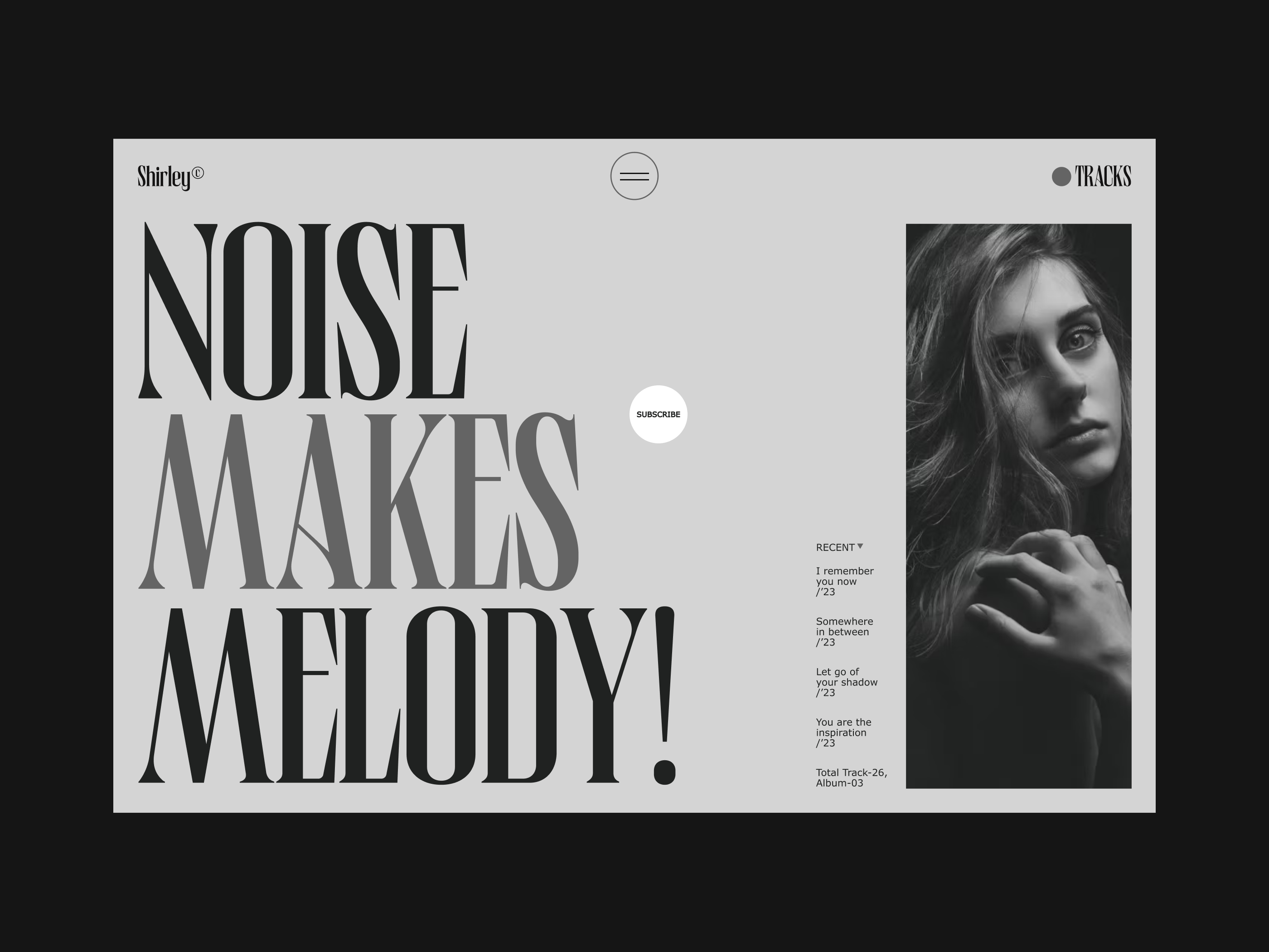 Music Composer - Portfolio Design by Ashiq Hasan on Dribbble