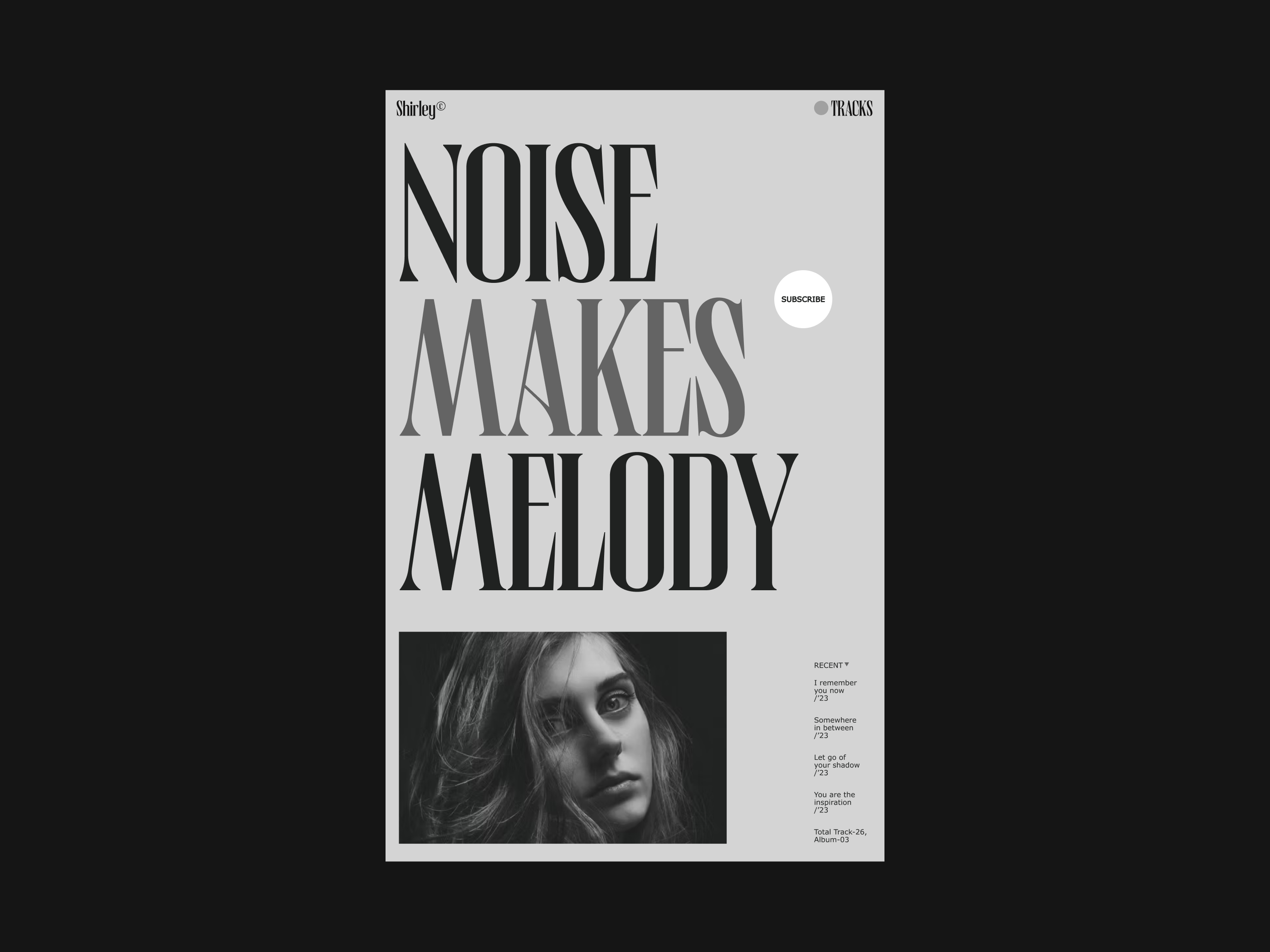 Music Composer - Portfolio Design by Ashiq Hasan on Dribbble