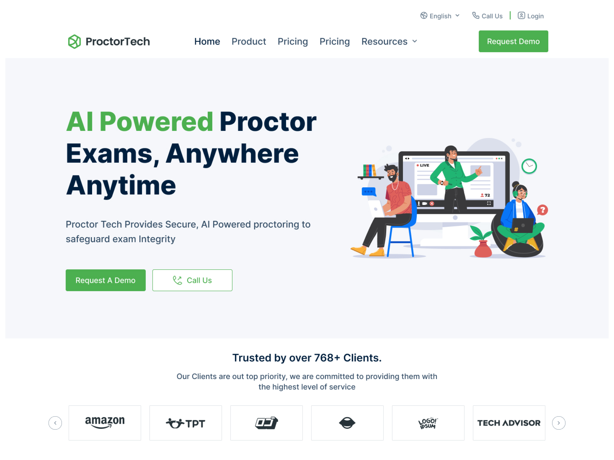 Exam Platform designs, themes, templates and downloadable graphic ...