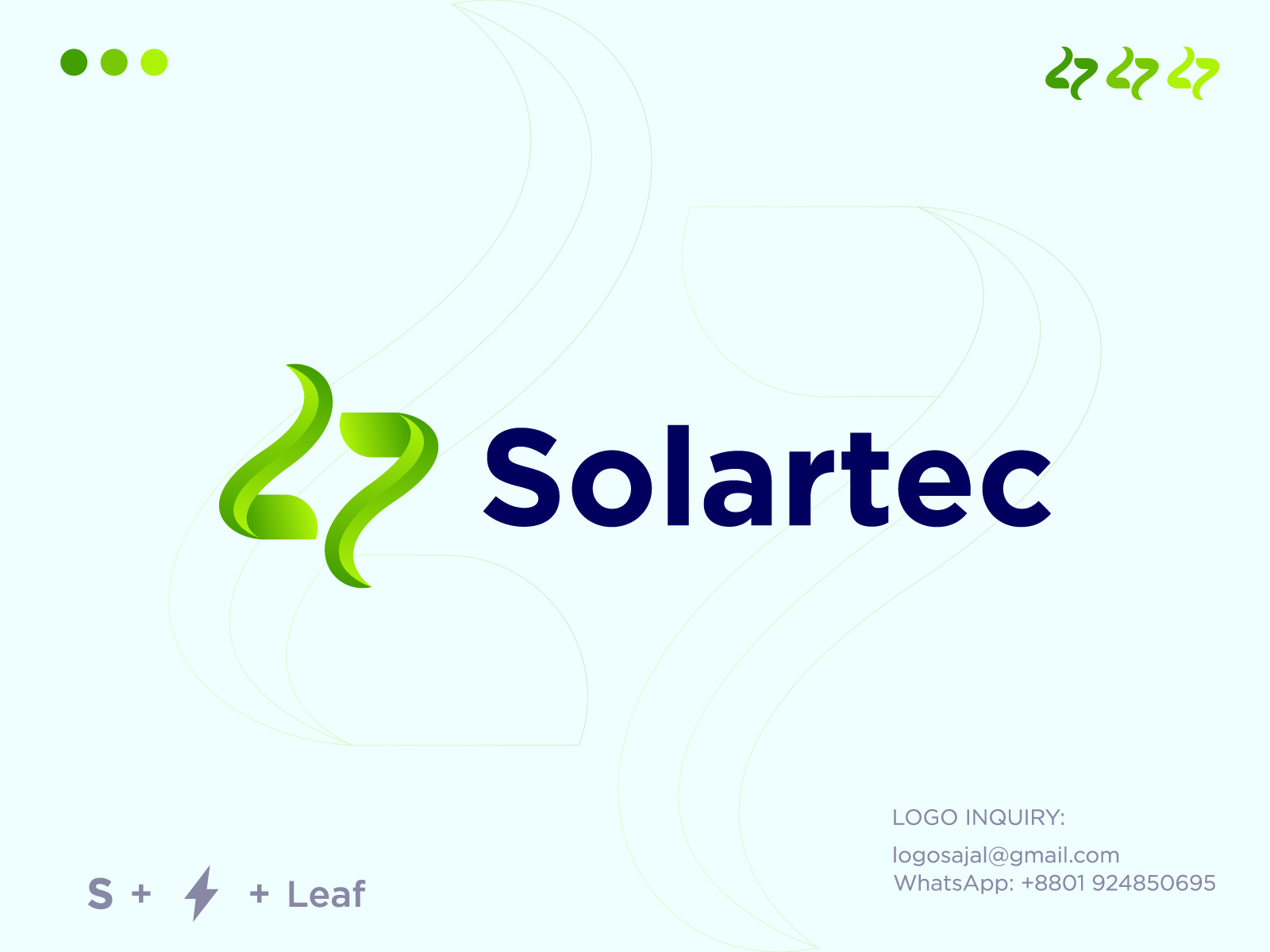 Solartec - Solar Energy Logo by Sajal Saha | Brand Designer on Dribbble