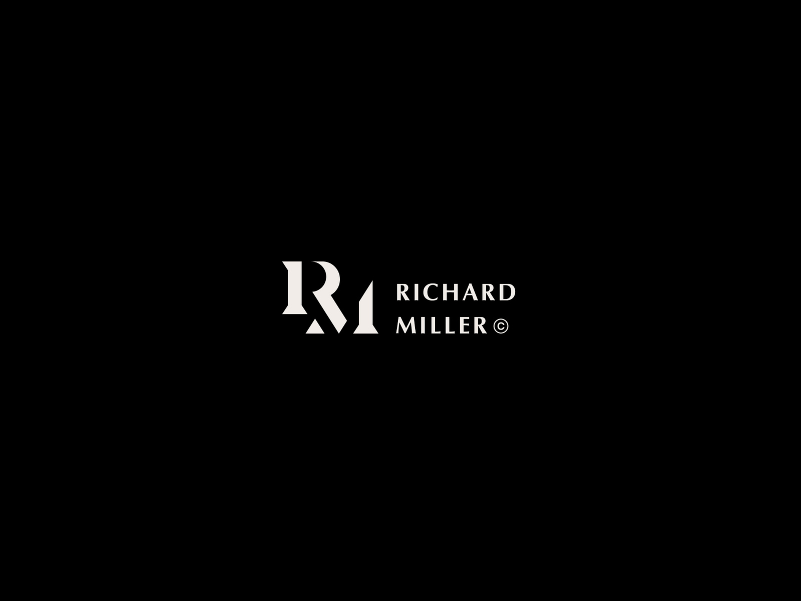 R+M Monogram Logo by Biswajit Guchait on Dribbble