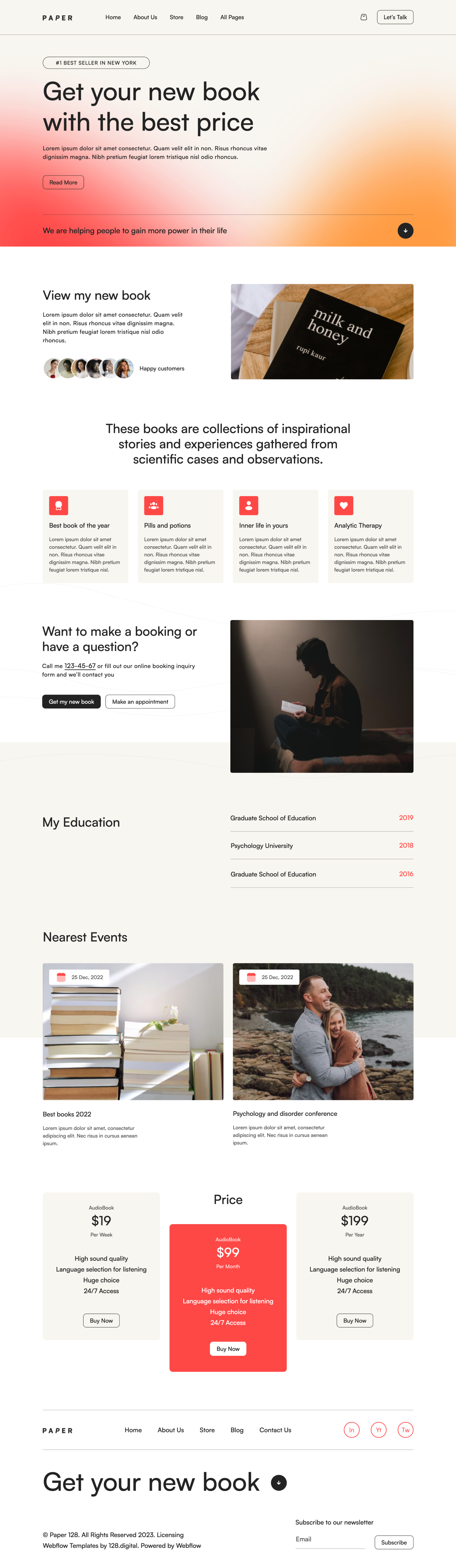 Books Template designs, themes, templates and downloadable graphic ...