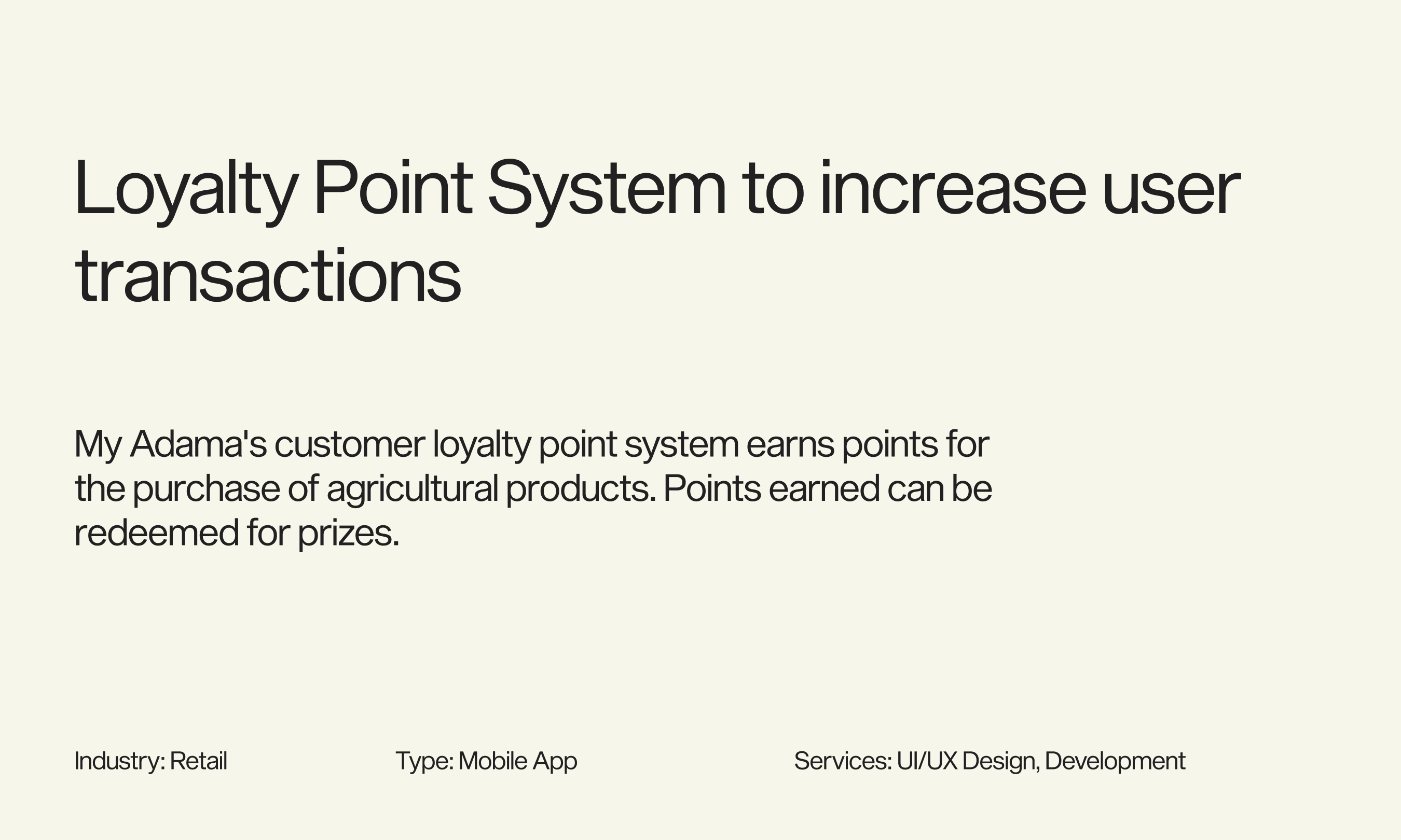 My Adama Star - Loyalty Point System - Mobile App by Crocodic on Dribbble