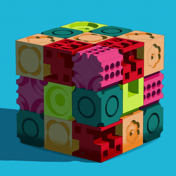 Cube by Hitoshi Morita on Dribbble