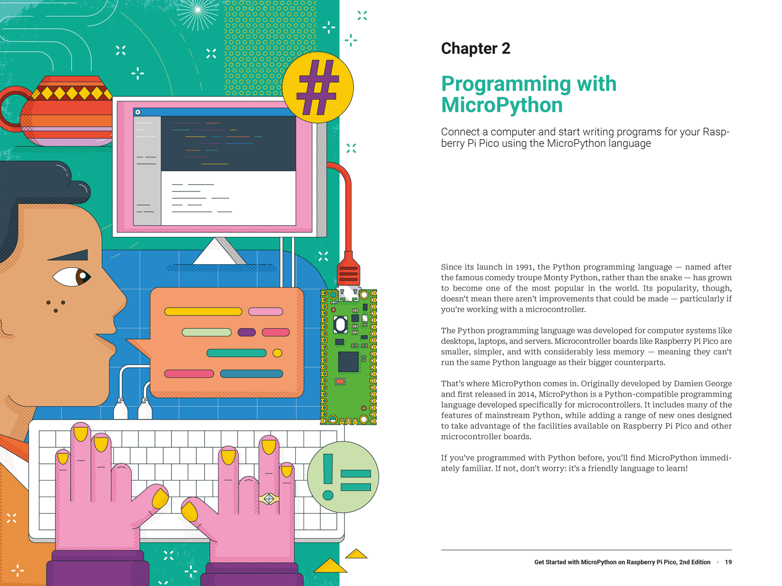 Get Started with MicroPython on Raspberry Pi Pico #2 by Sam Alder on ...