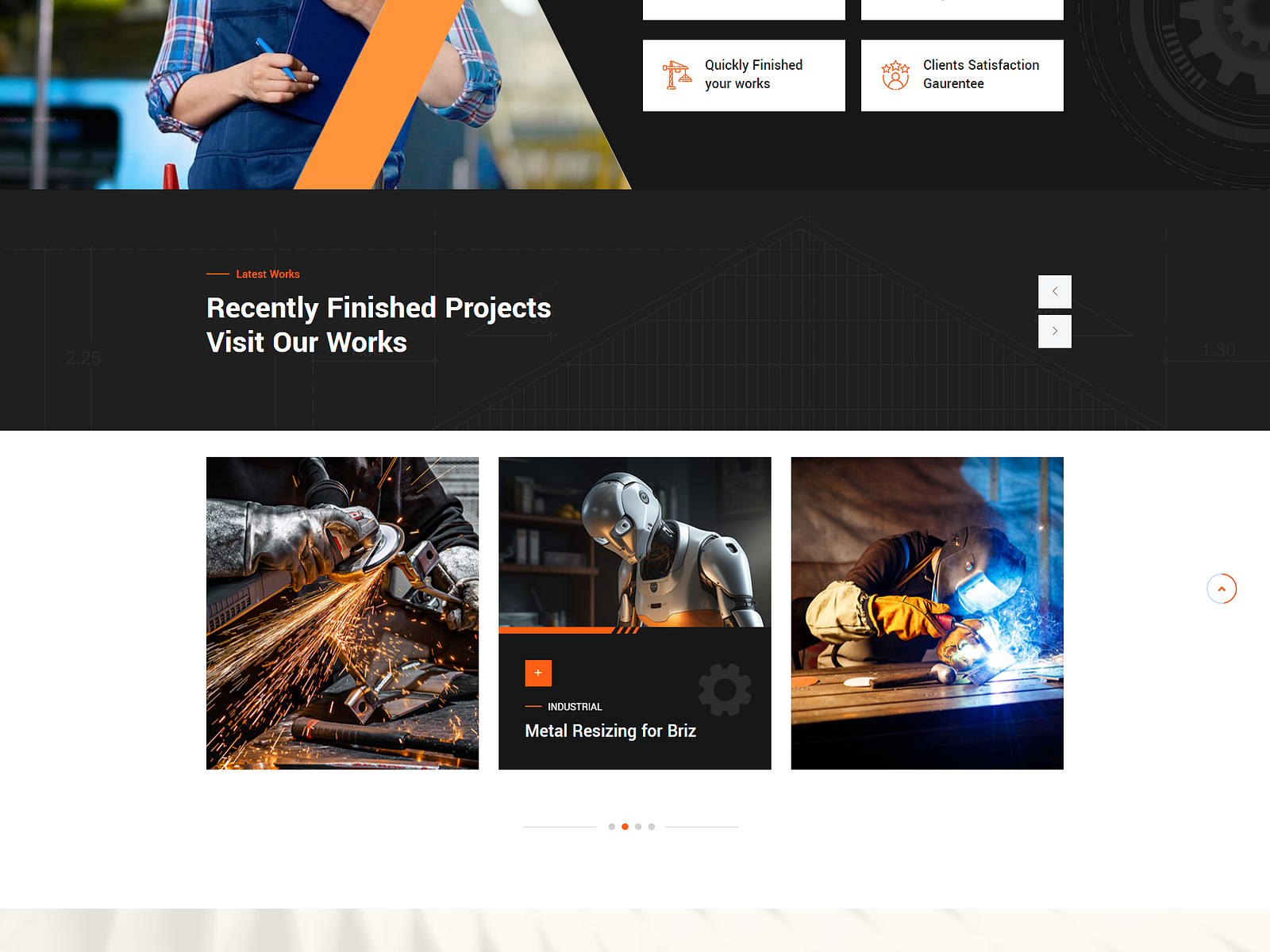 Indastre – Industry Factory and Construction HTML5 Template by Md ...