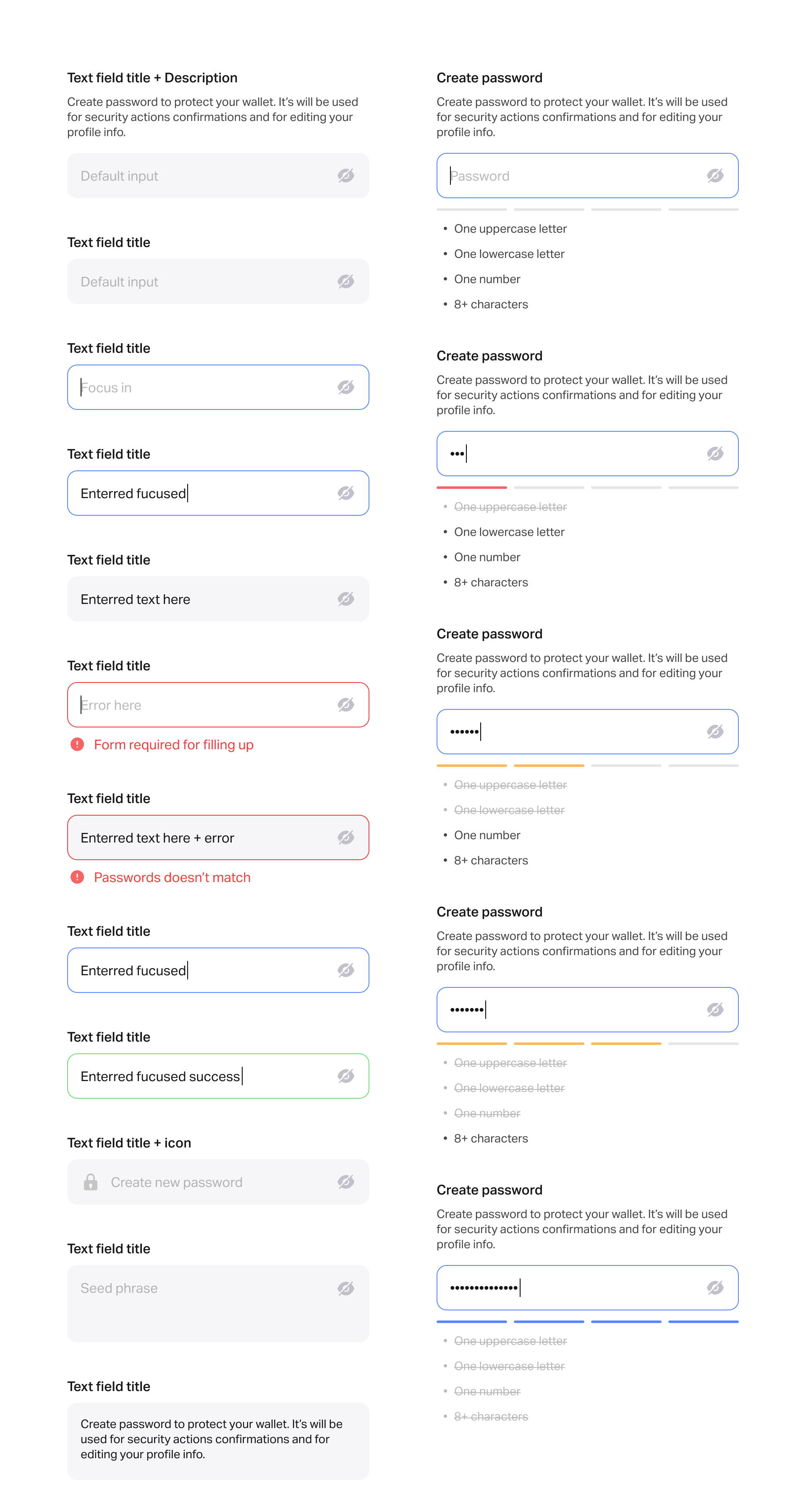 Input / Form input by Max Burlak on Dribbble