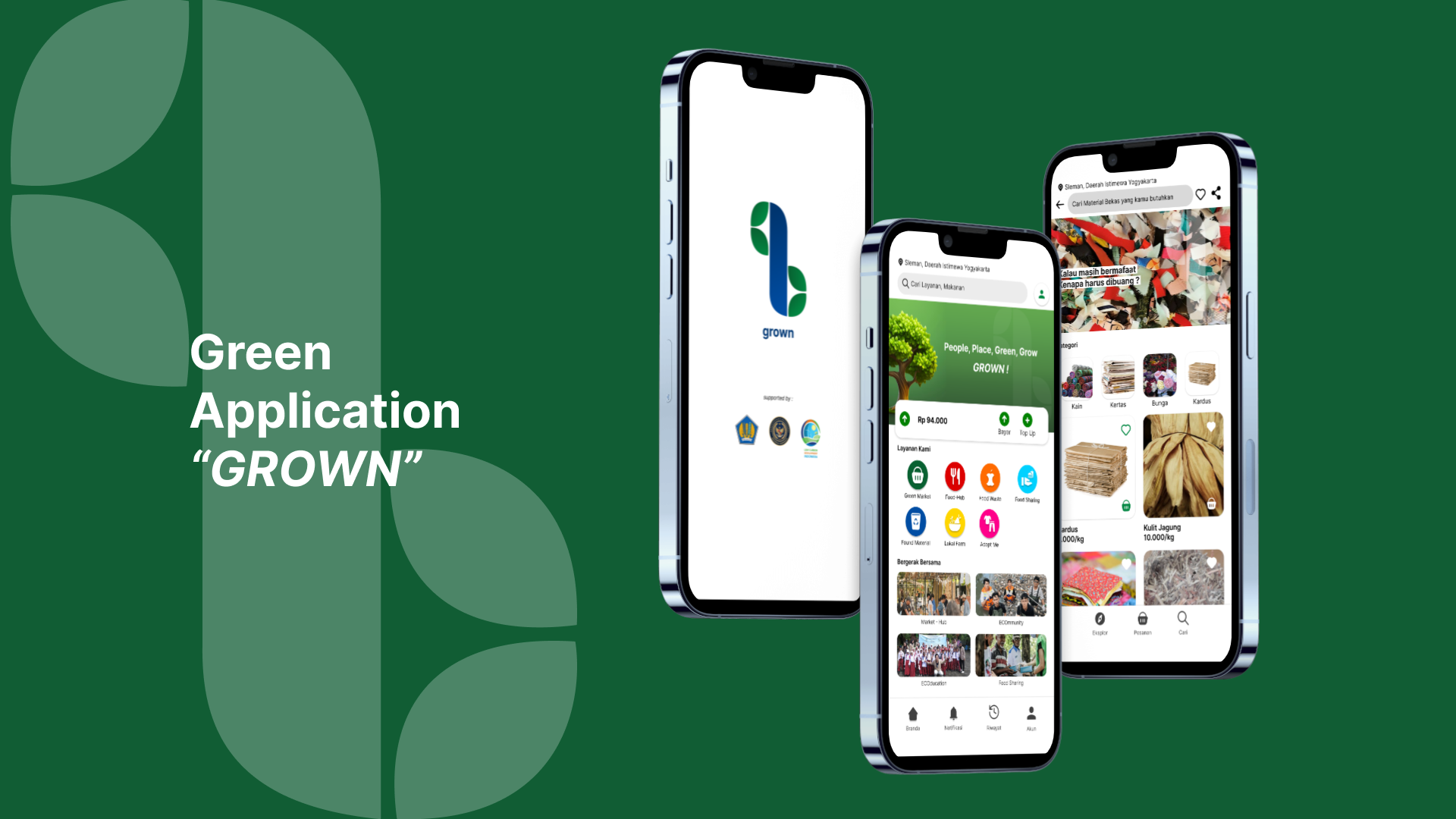 Sustainable App designs, themes, templates and downloadable graphic ...