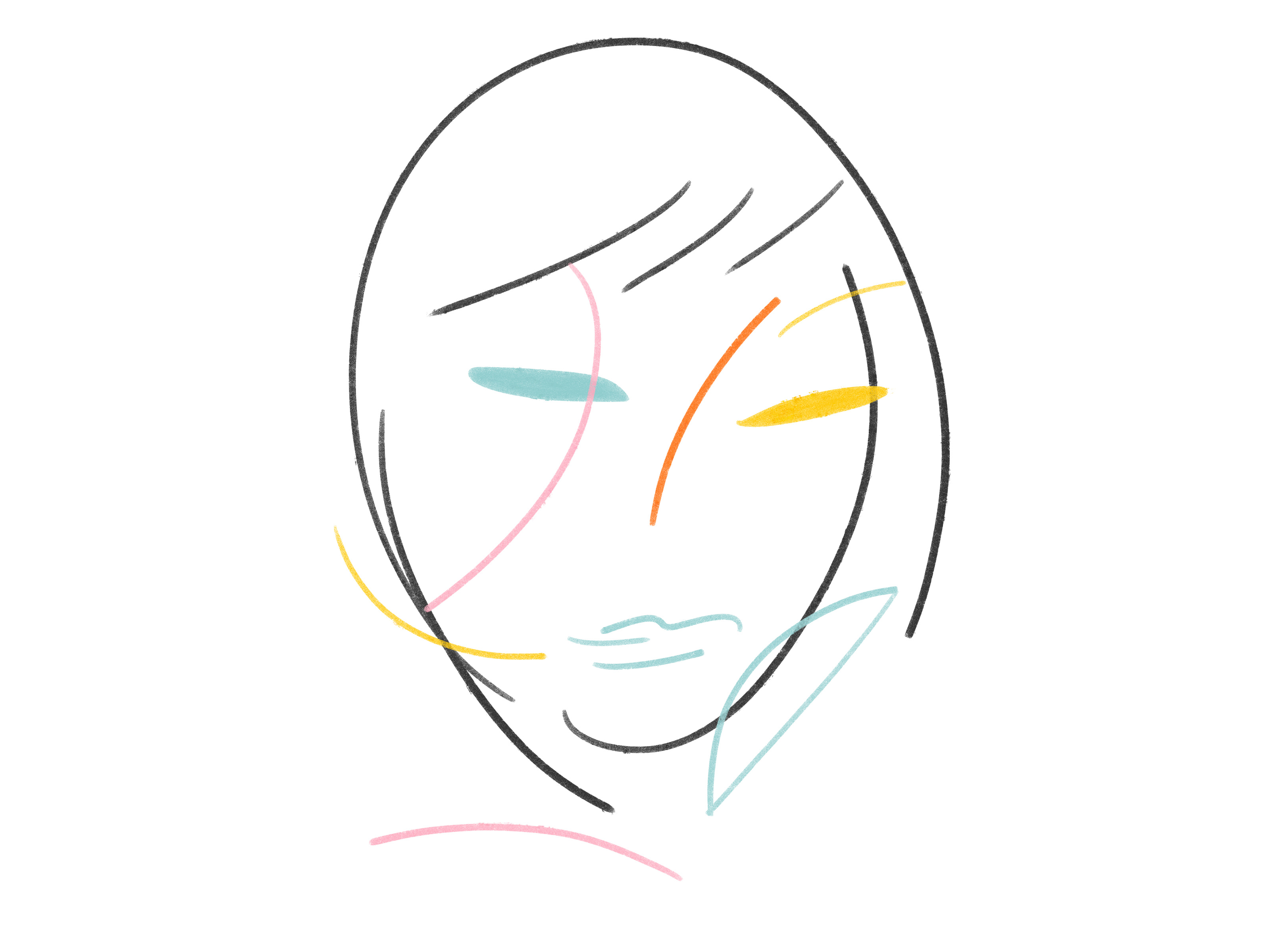 Minimal Faces By Anna Szydłowska On Dribbble