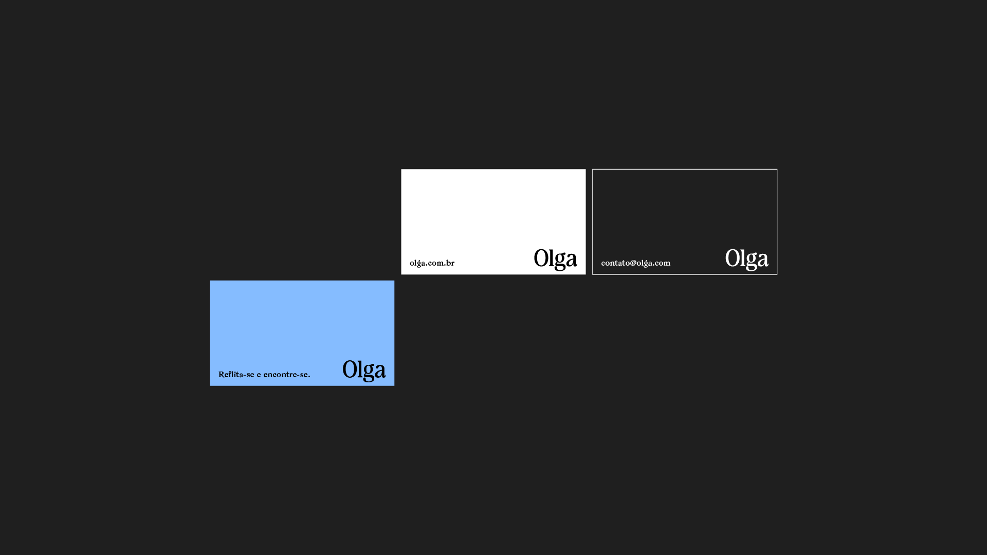 Olga - Brand Identity by Luis Felipe on Dribbble