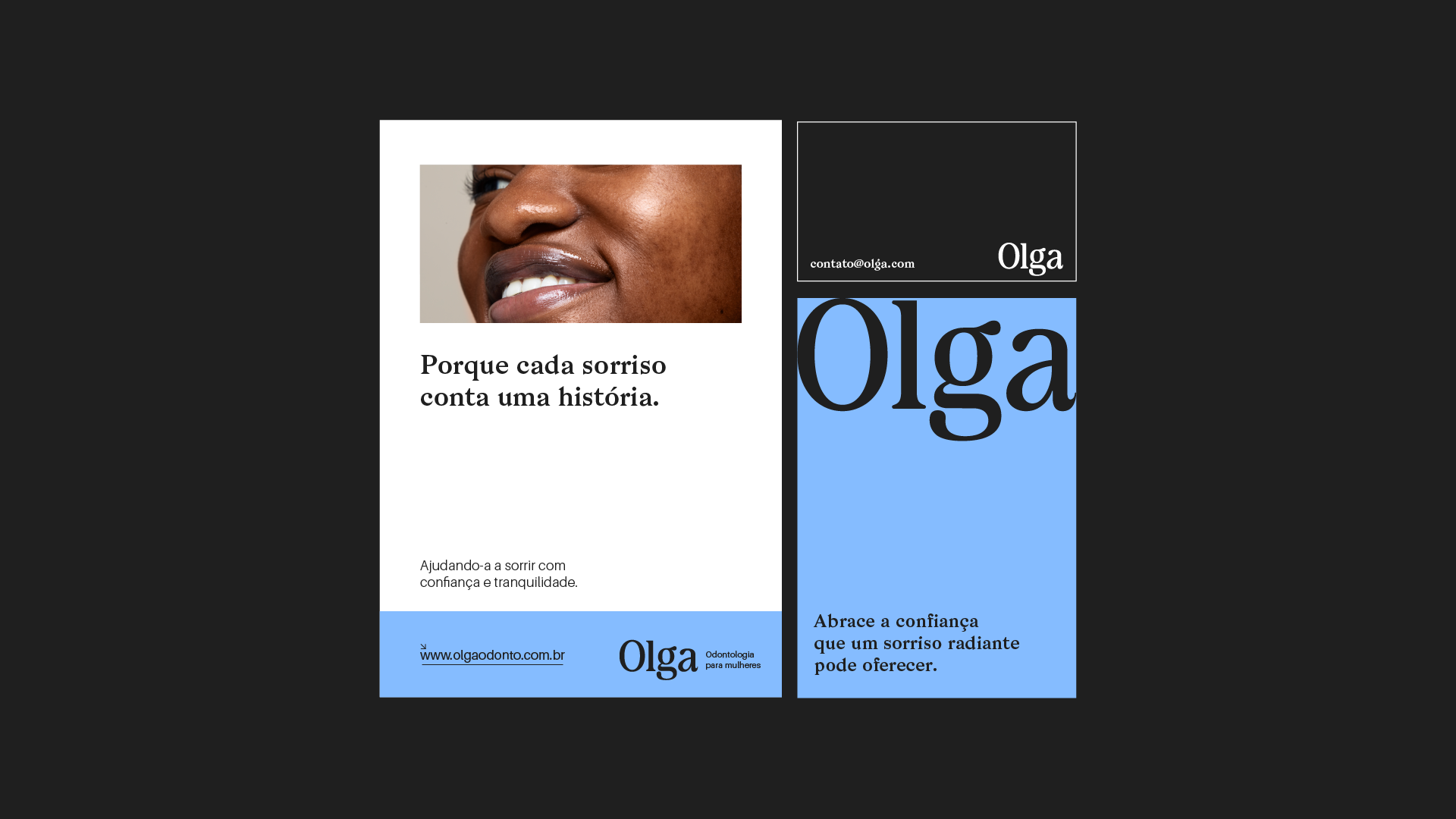 Olga - Brand Identity by Luis Felipe on Dribbble