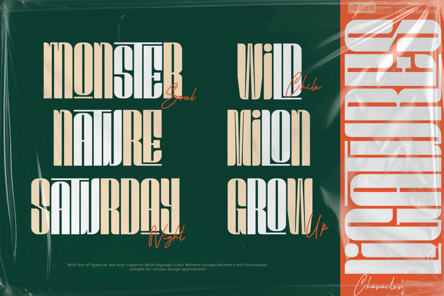 Grace A typeface by Ari Juanda on Dribbble