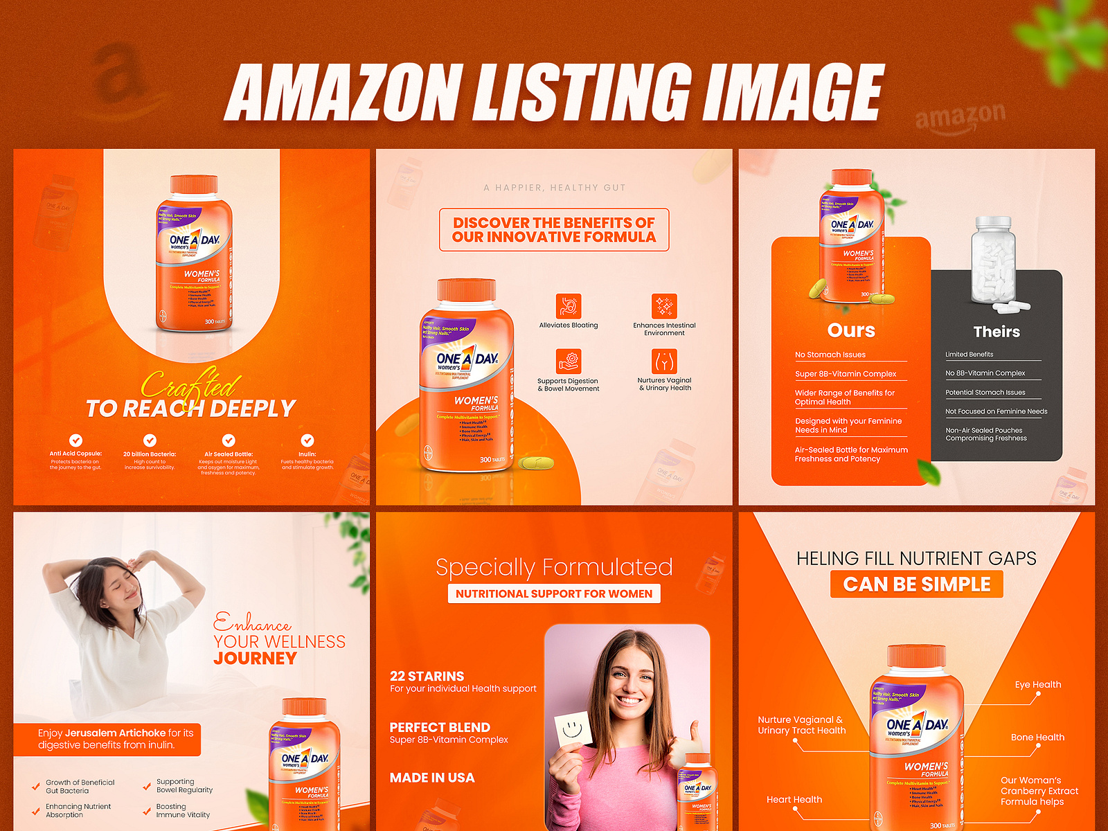 Amazon Listing Image I Amazon Product Manipulation Ads Design By