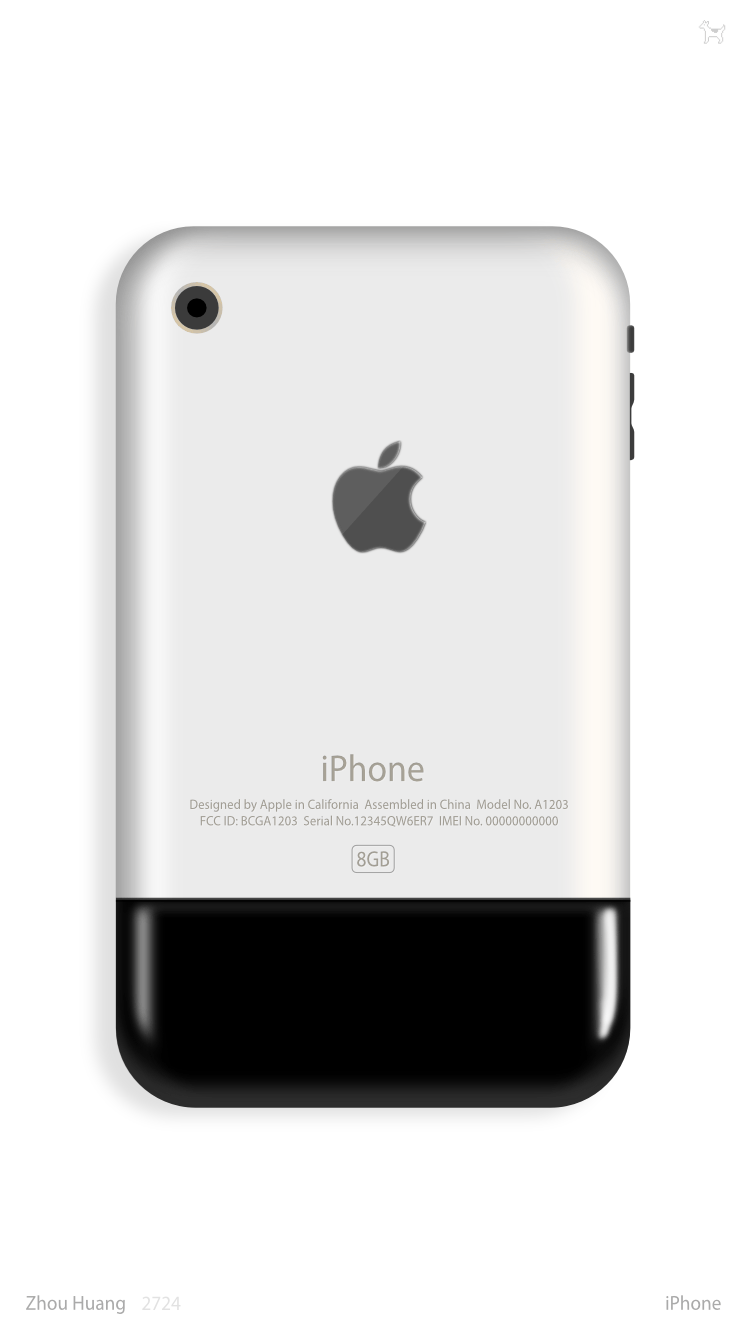 iPhone 2G by Zhou Huang on Dribbble