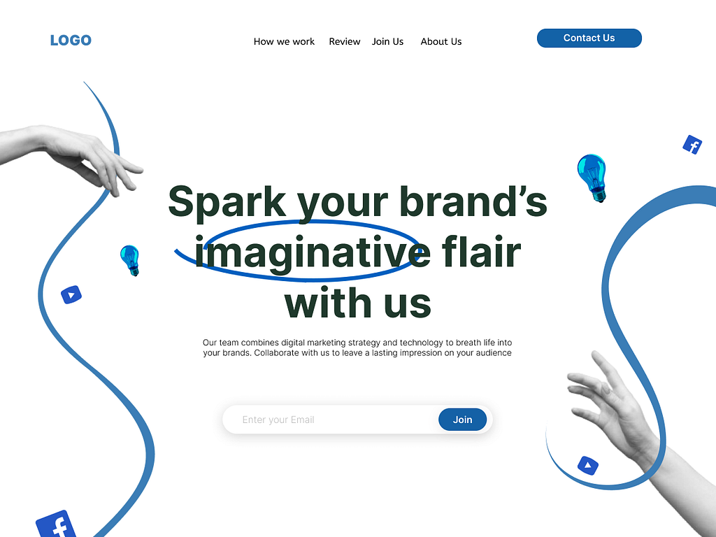 Digital Marketing UI Kit by Husnain on Dribbble