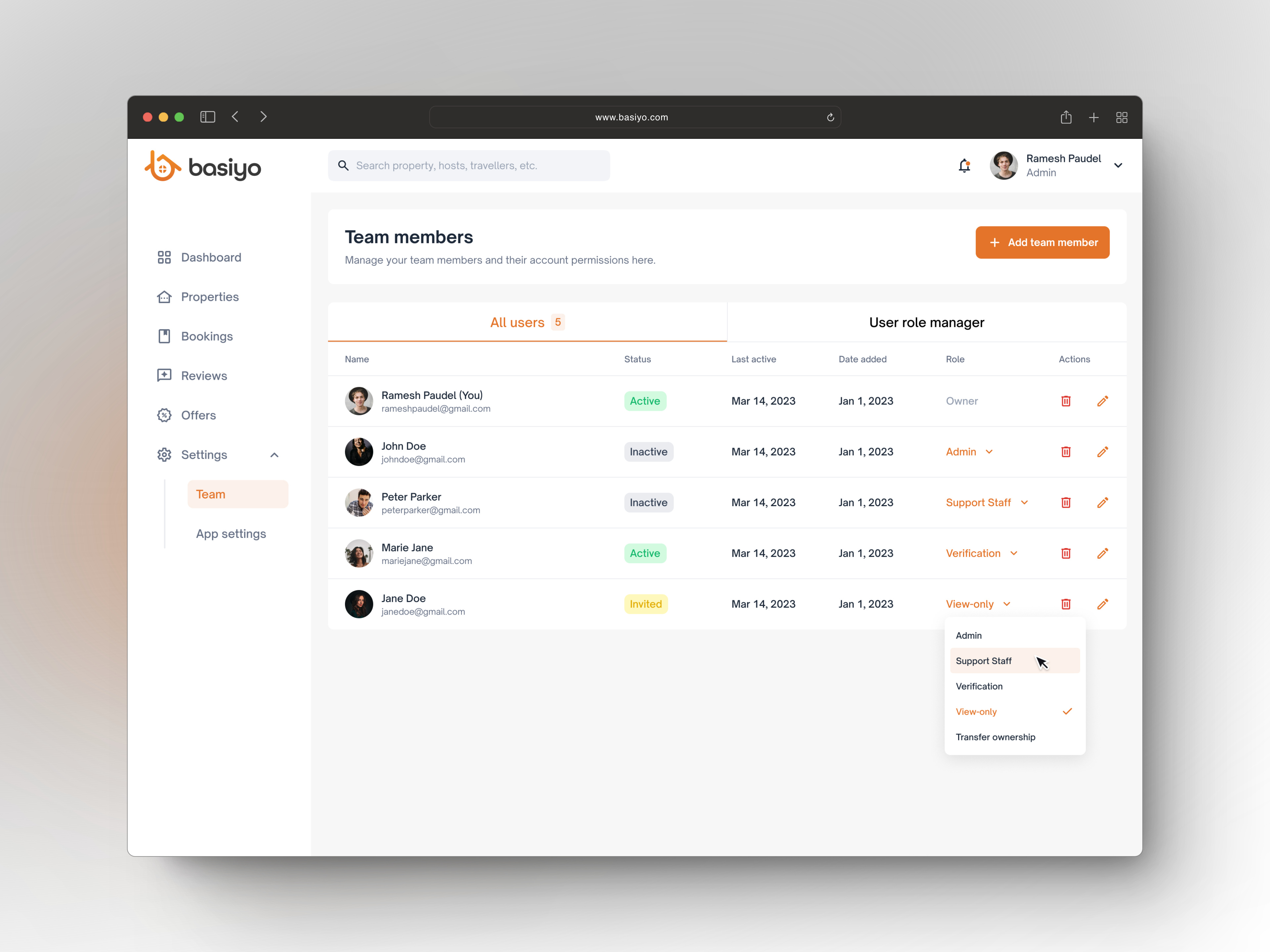 Admin Dashboard of Basiyo by Karan Rai on Dribbble