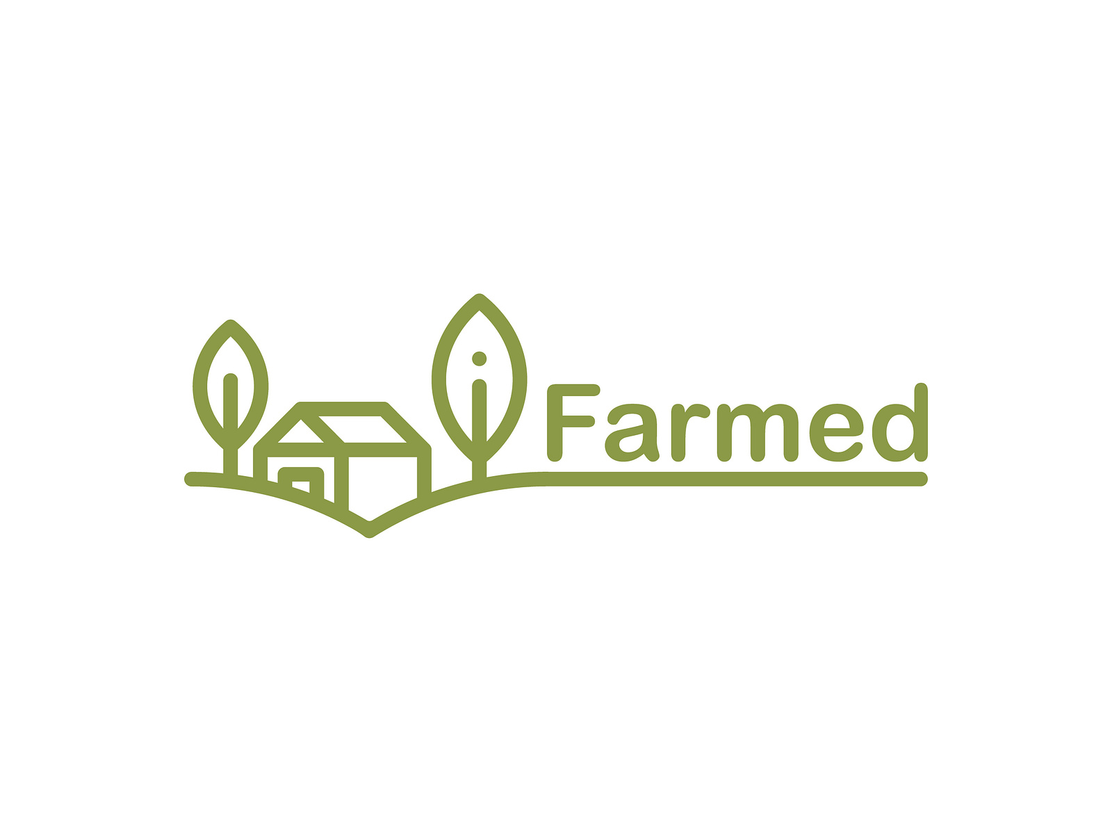 farmed logo design project by jobayer miya on Dribbble