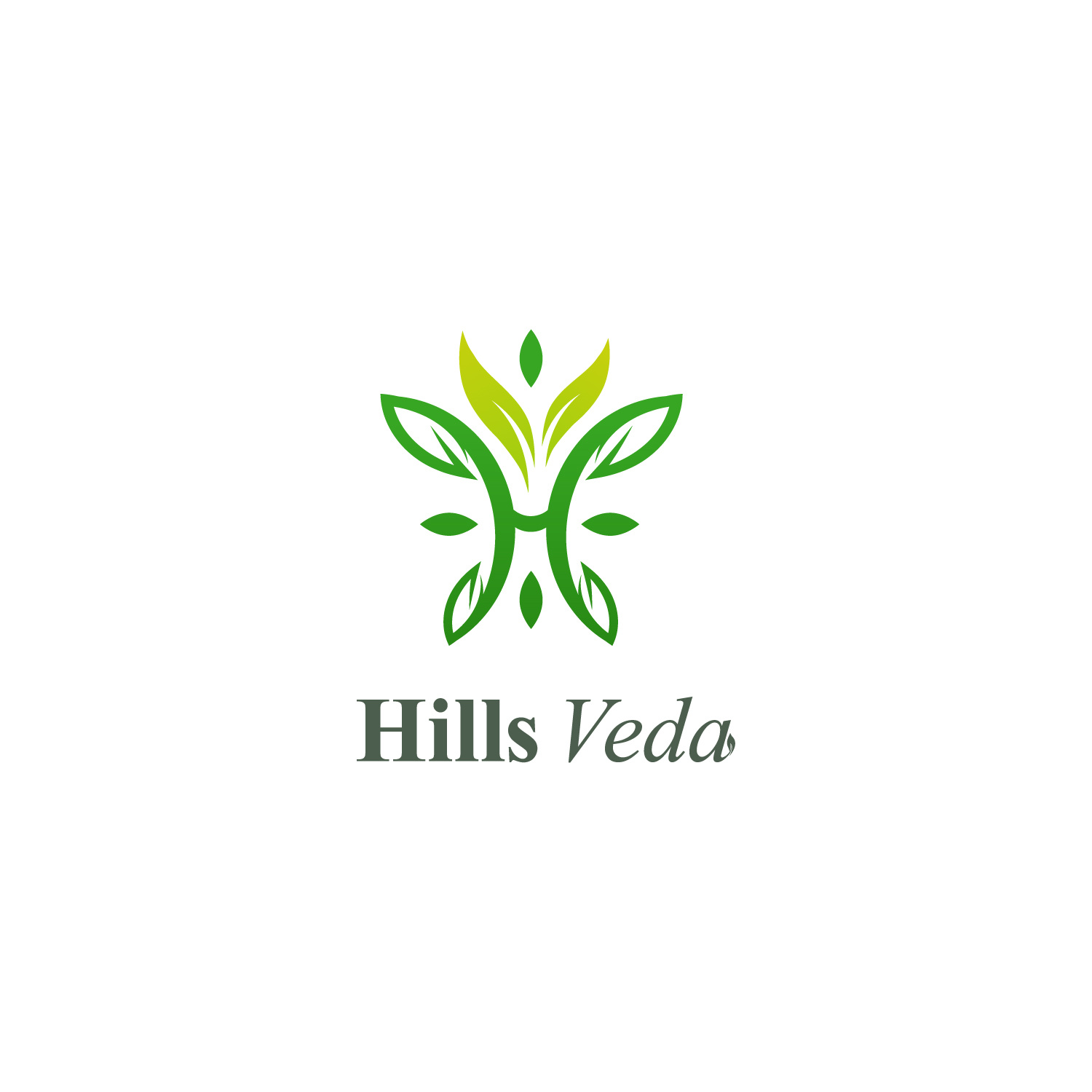 Hills Veda Logo Design by Any Motion on Dribbble