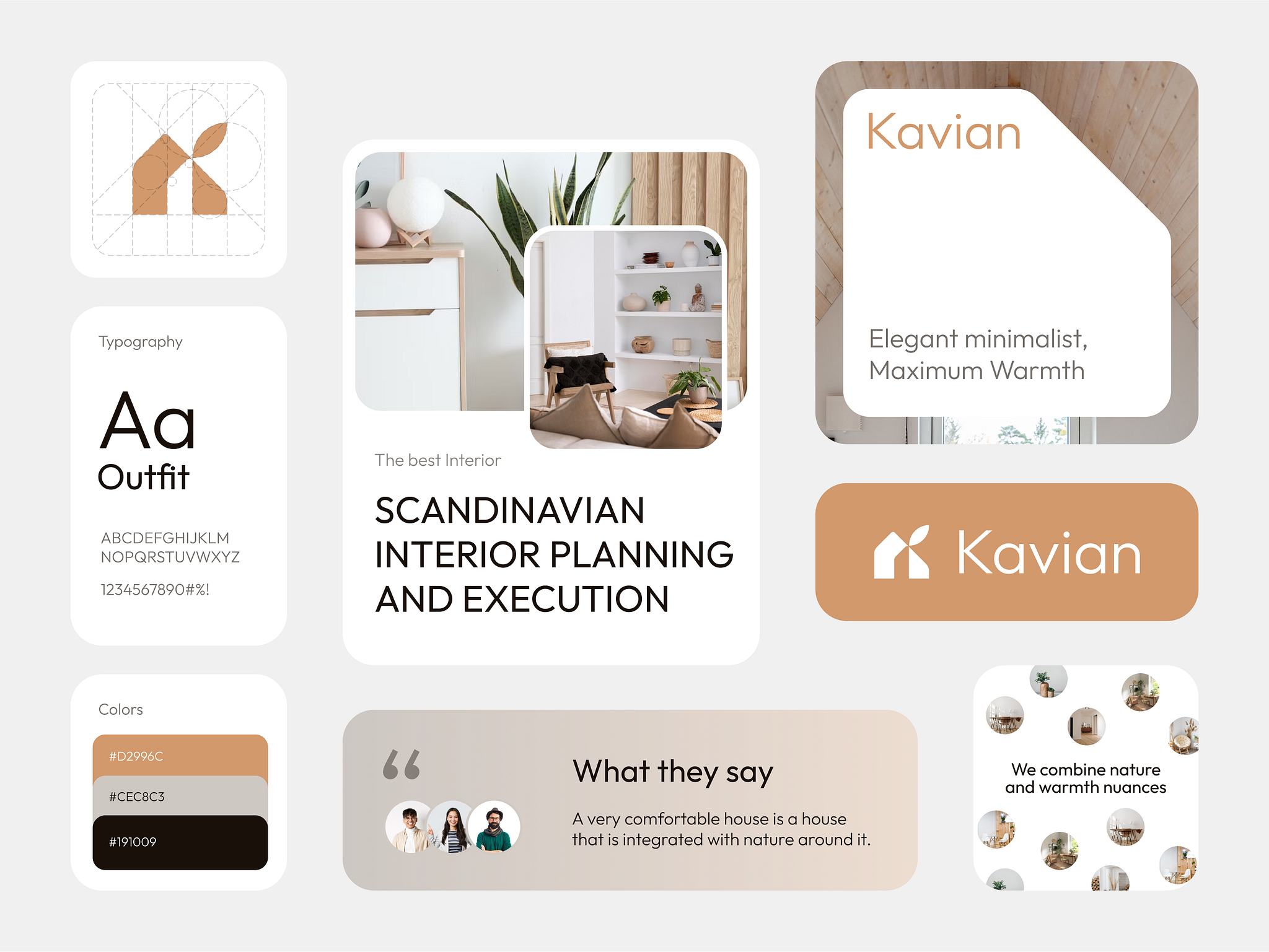 Kavian - Branding Exploration by Paperpillar on Dribbble