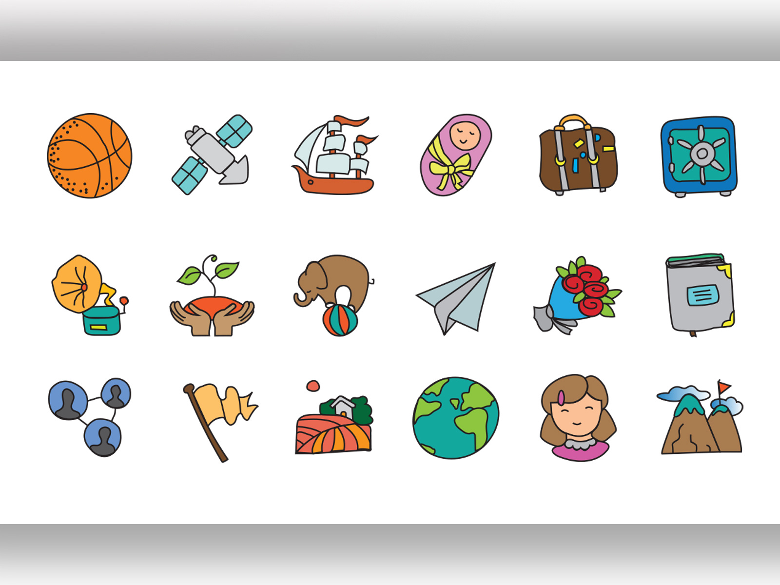 Doodle Icons by Rupa on Dribbble