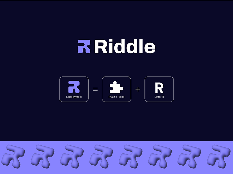 Riddle - Brand Identity by Anastasiia Kharytonova on Dribbble