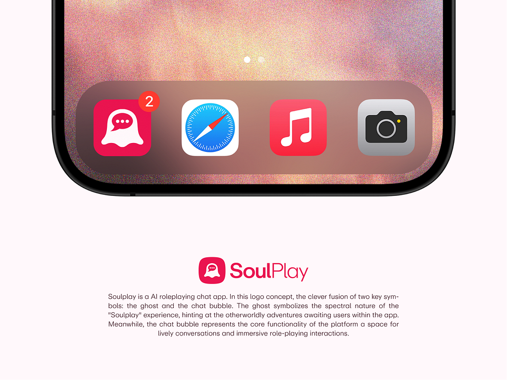 SoulPlay - AI role-playing chat app Logo. by Mahmodul H. Sifat® on Dribbble