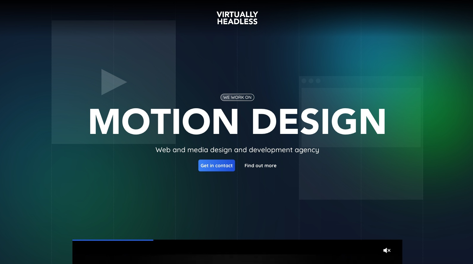 Virtually Headless Site Design by Sam for Virtually Headless on Dribbble