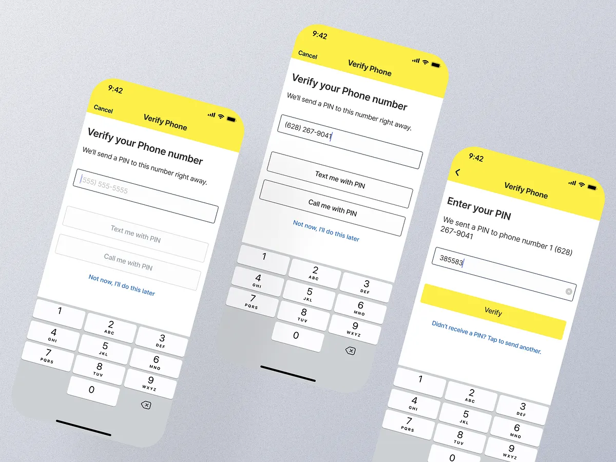 Verification Screen designs, themes, templates and downloadable graphic ...