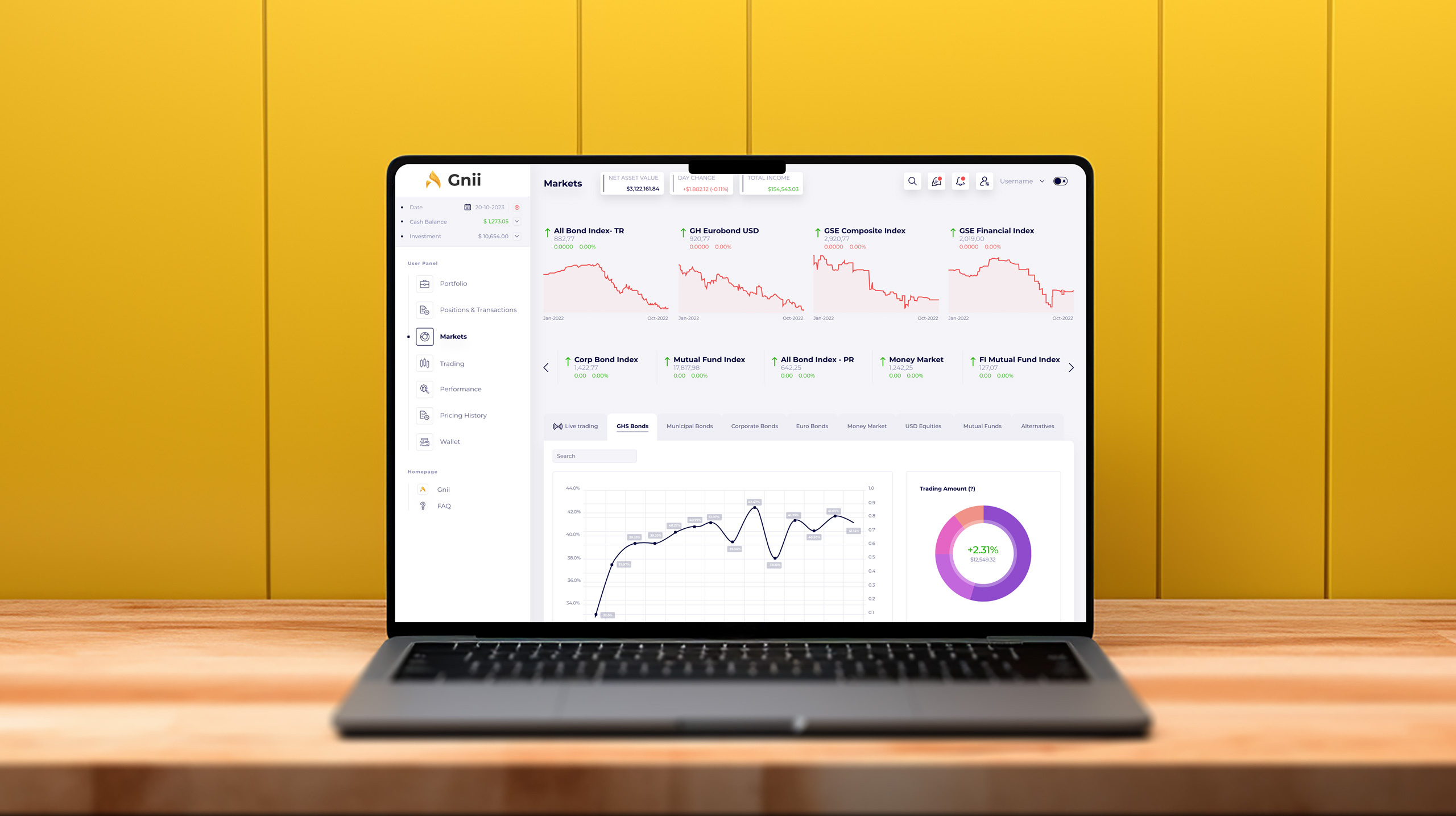 Asset Management & Investment Platform Dashboard by Extej UI UX Design ...