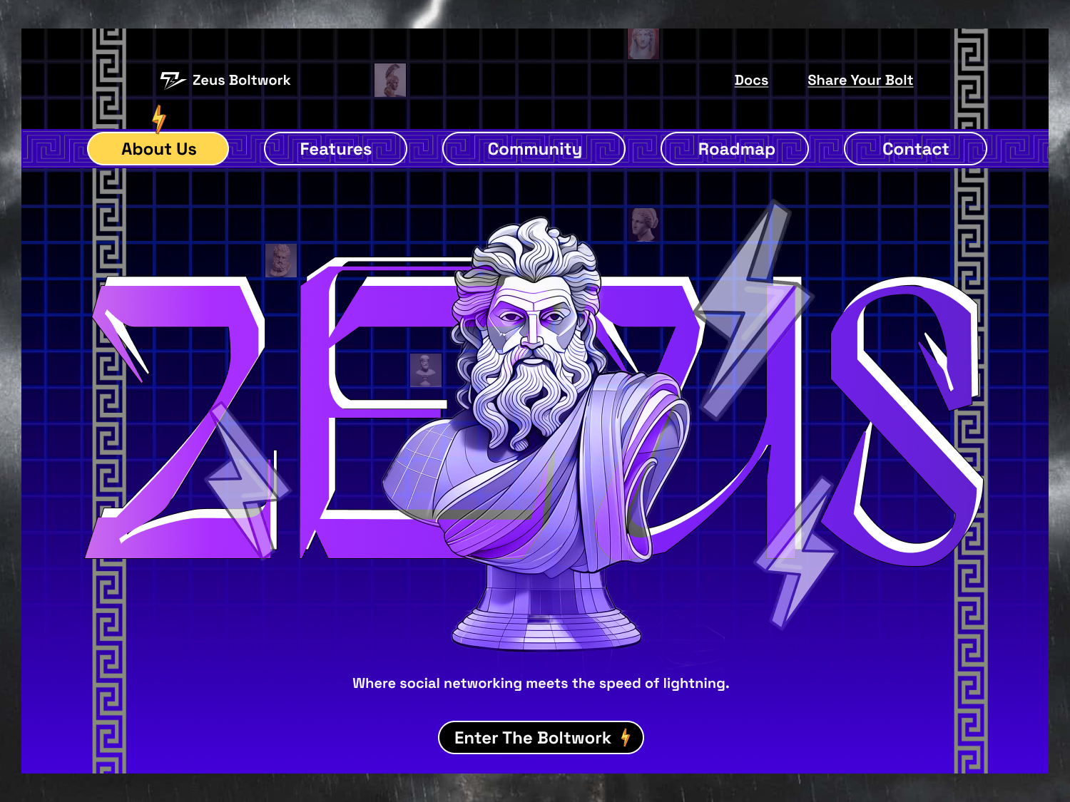 Web Ui / Web3 Zeus: Boltwork by Yousuf Zakhel on Dribbble