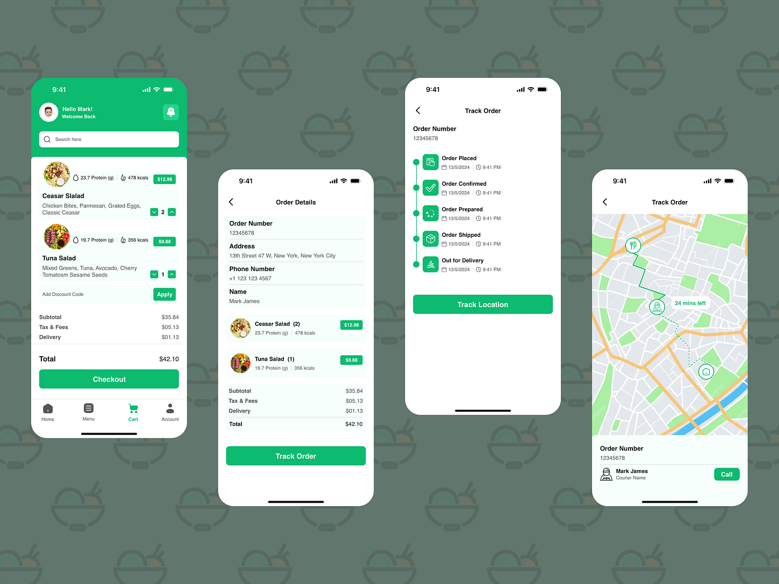 Daily UI #020 - Location Tracker by Olees Hazem on Dribbble