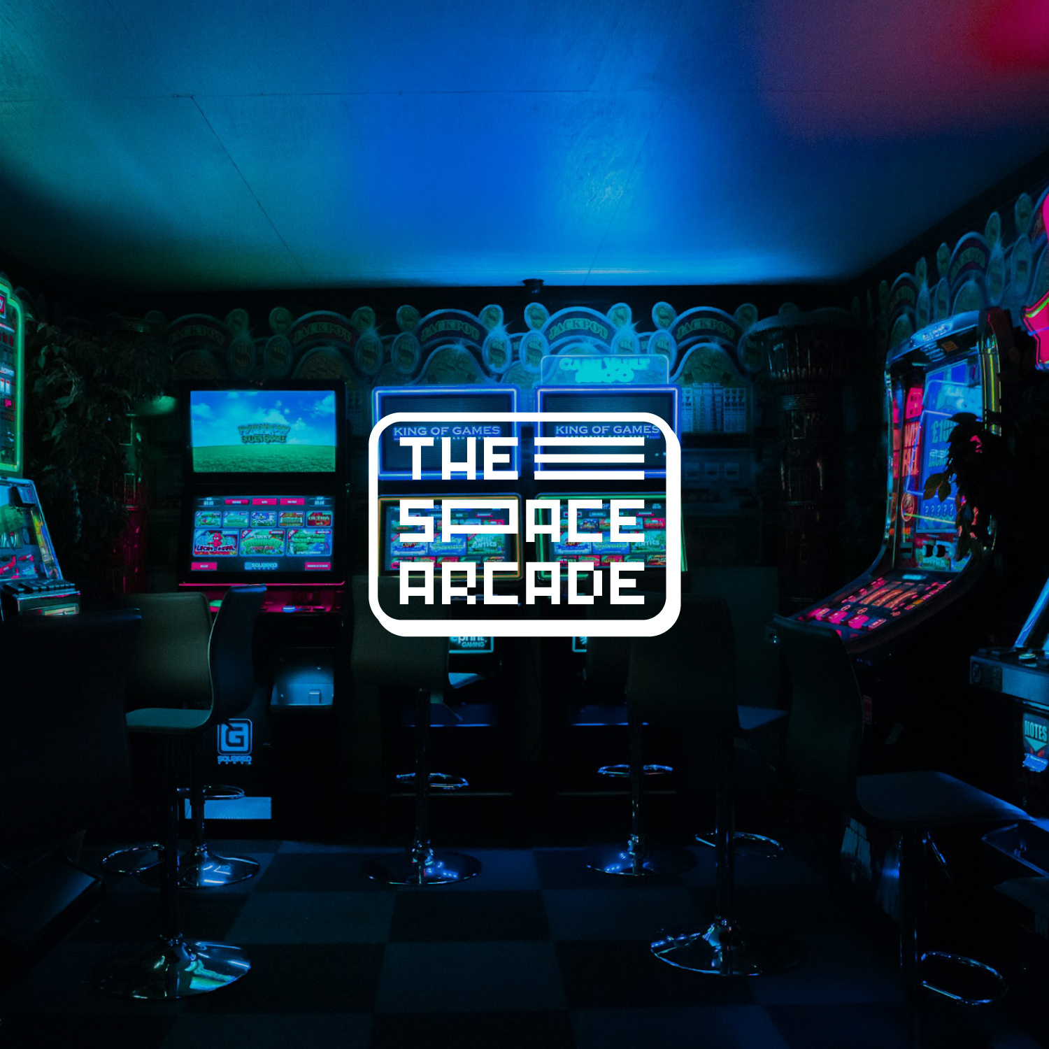 The Space Arcade Logo by Eduardo Rivera on Dribbble
