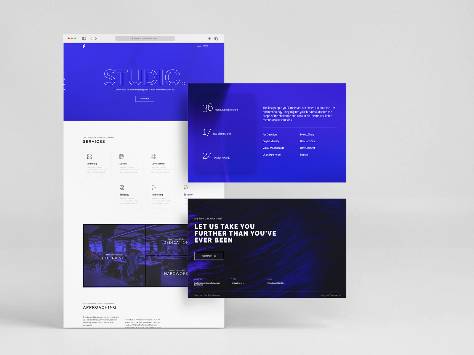 Studio. - Digital Agency Web Development and UI/UX Design by Fahim ...