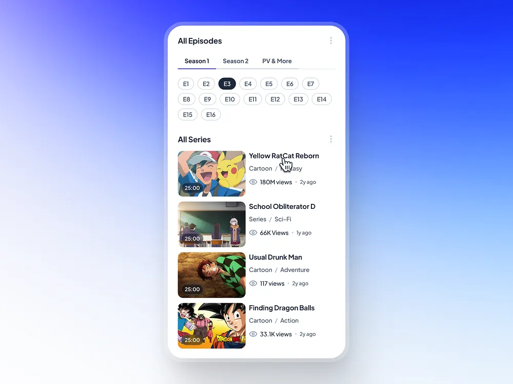 Video UI designs, themes, templates and downloadable graphic elements ...