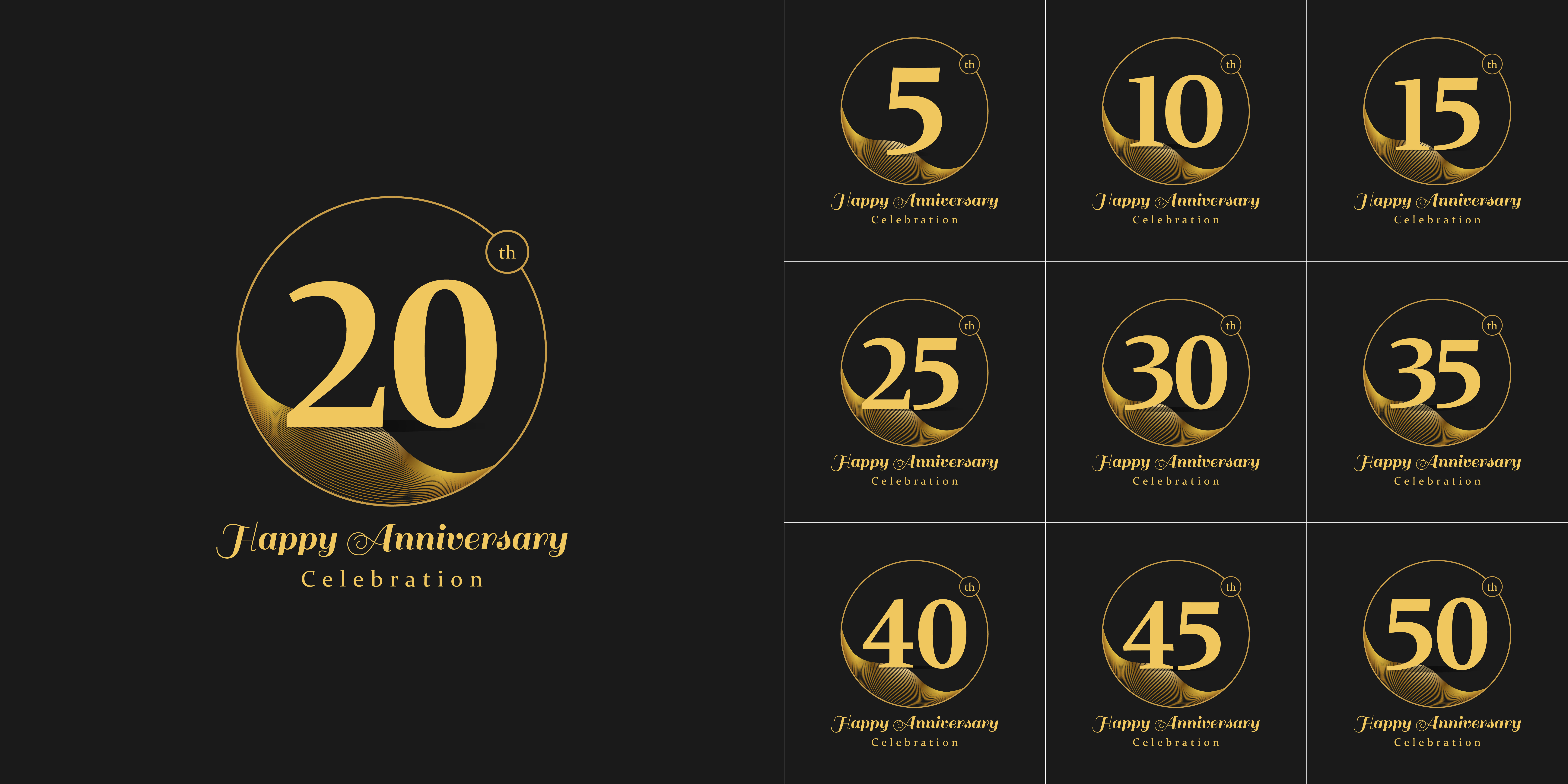 Golden Anniversary designs, themes, templates and downloadable graphic ...