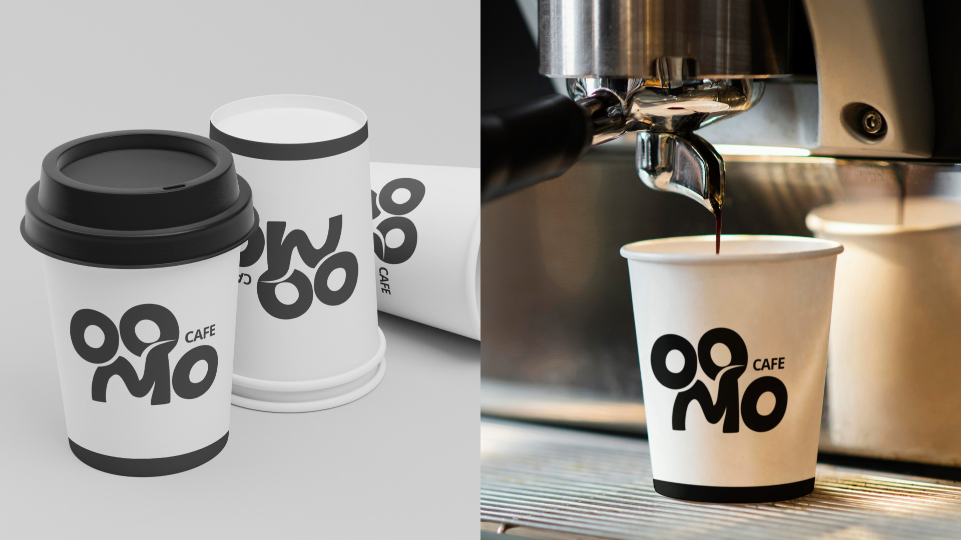 OOMO Cafe Branding Design by Febrian Aldo on Dribbble