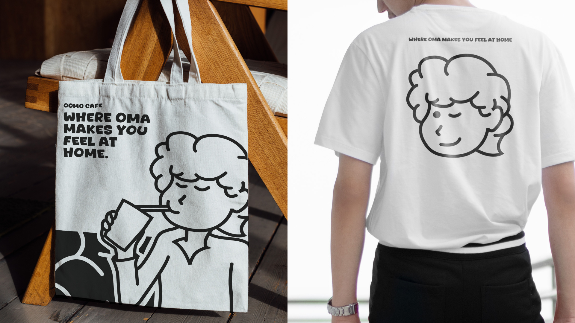 OOMO Cafe Branding Design by Febrian Aldo on Dribbble