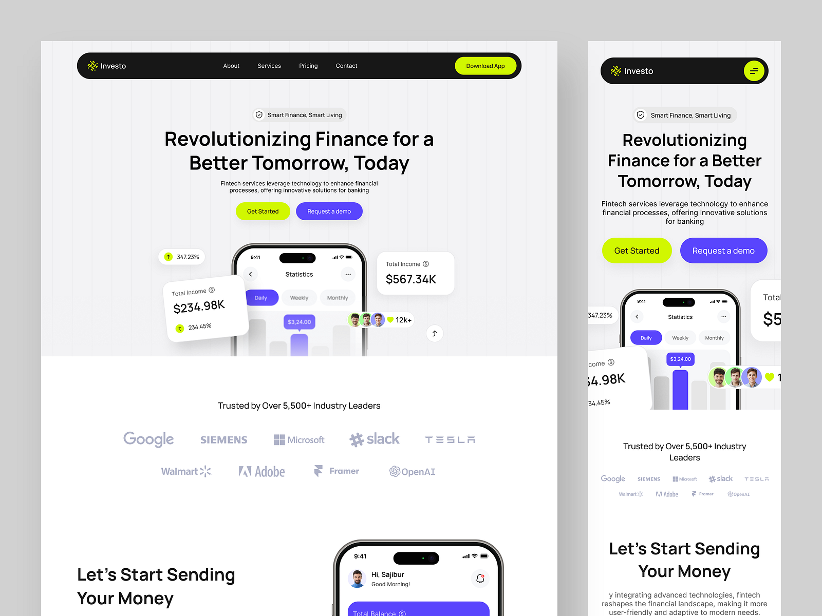 SaaS Responsive Website Design by Sajibur Rahman on Dribbble SaaS Responsive Website Design by Sajibur Rahman on Dribbble