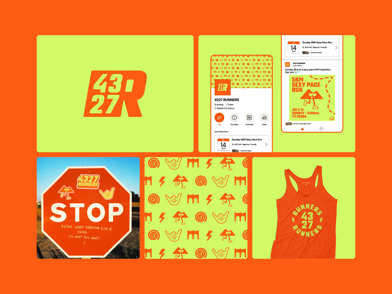 4327 RUNNERS Logo Design by Zai Aragon on Dribbble
