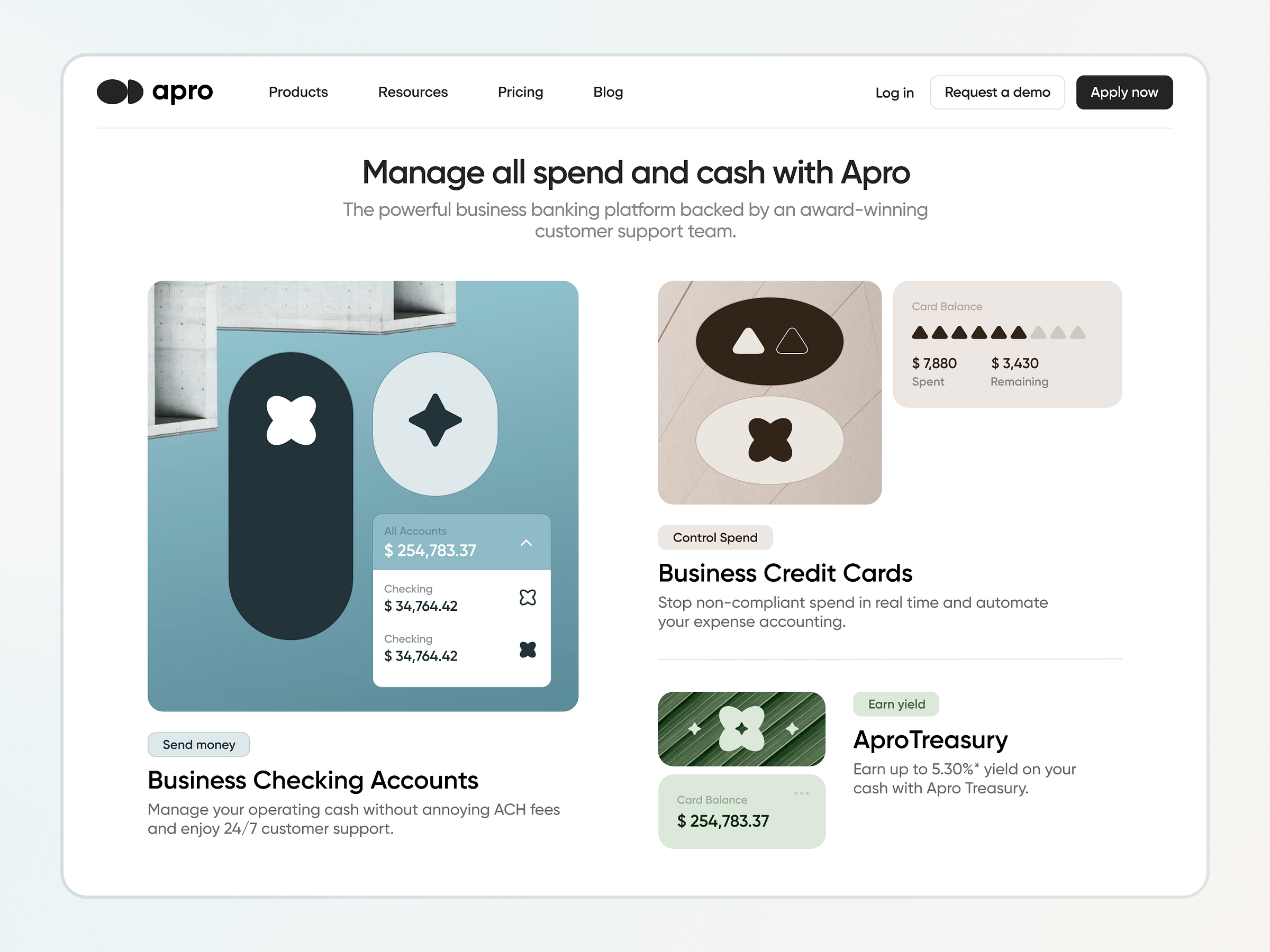 apro - web design by Victa Wille on Dribbble