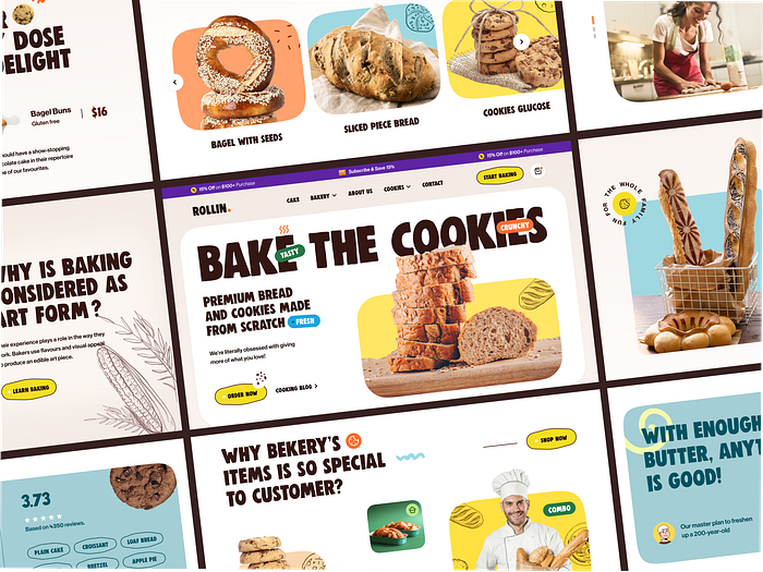 Browse thousands of Cake Shop images for design inspiration | Dribbble